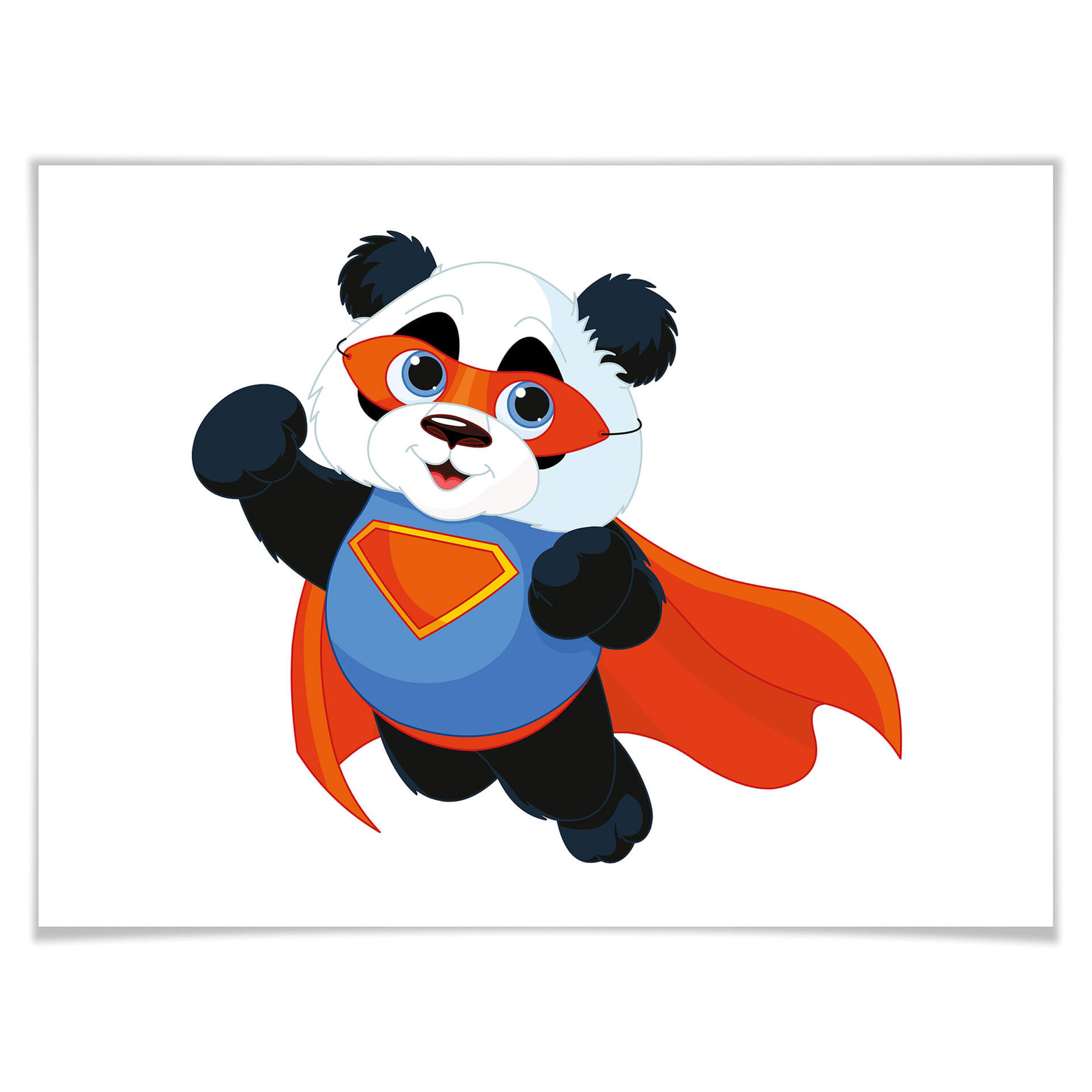 Poster Super Panda | wall-art.de