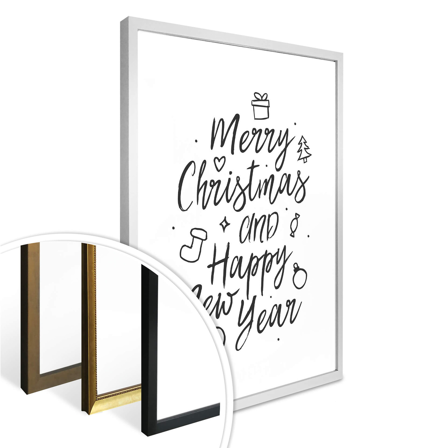 Poster Merry Christmas | wall-art.it
