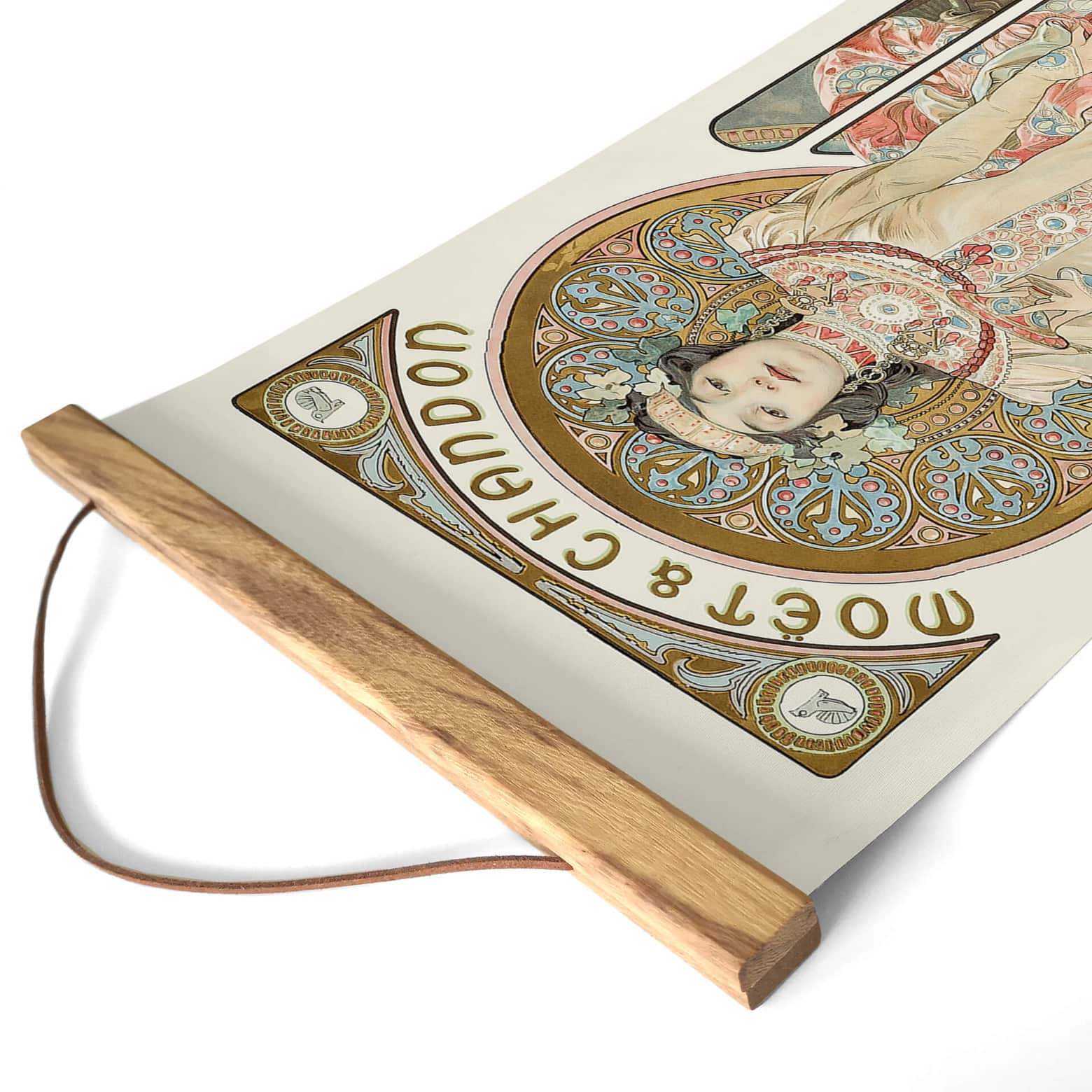 Affiche textile Mucha - Moët and Chandon Dry Imperial - Panorama | wall ...