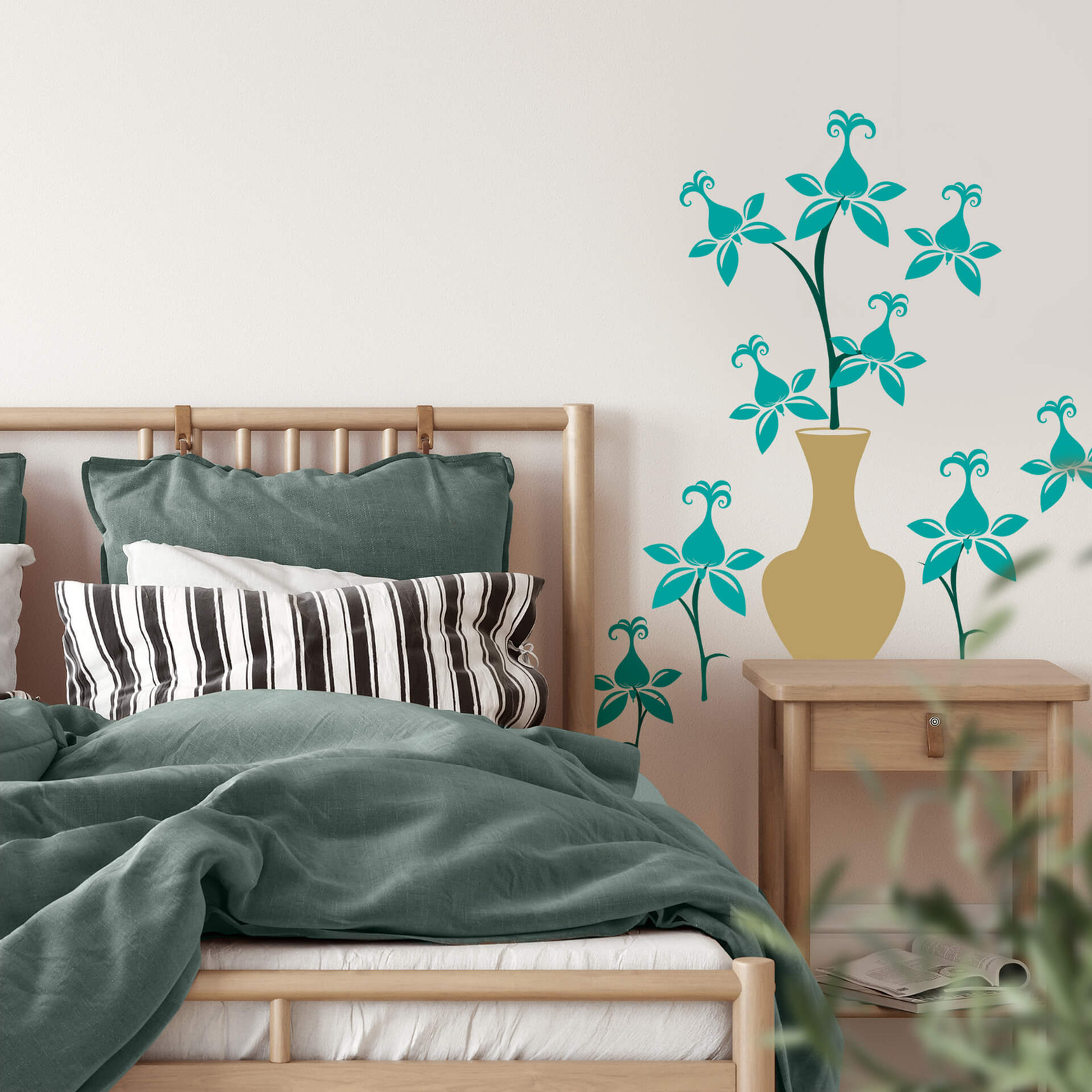 Sticker mural - Set Fleurs #16 | wall-art.fr