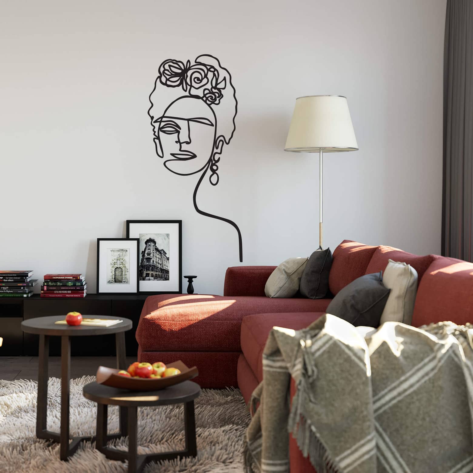 Wandtattoo Hariri - Frida Kahlo | wall-art.de