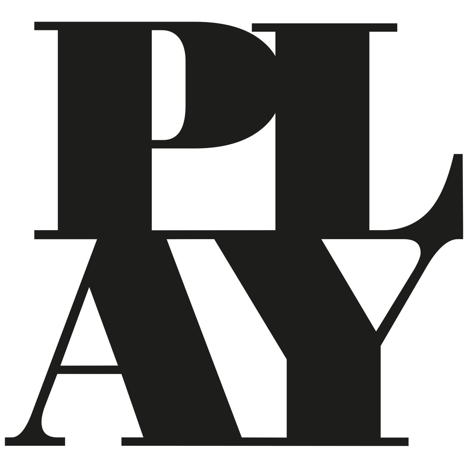 Wandtattoo Typo-Play | wall-art.de