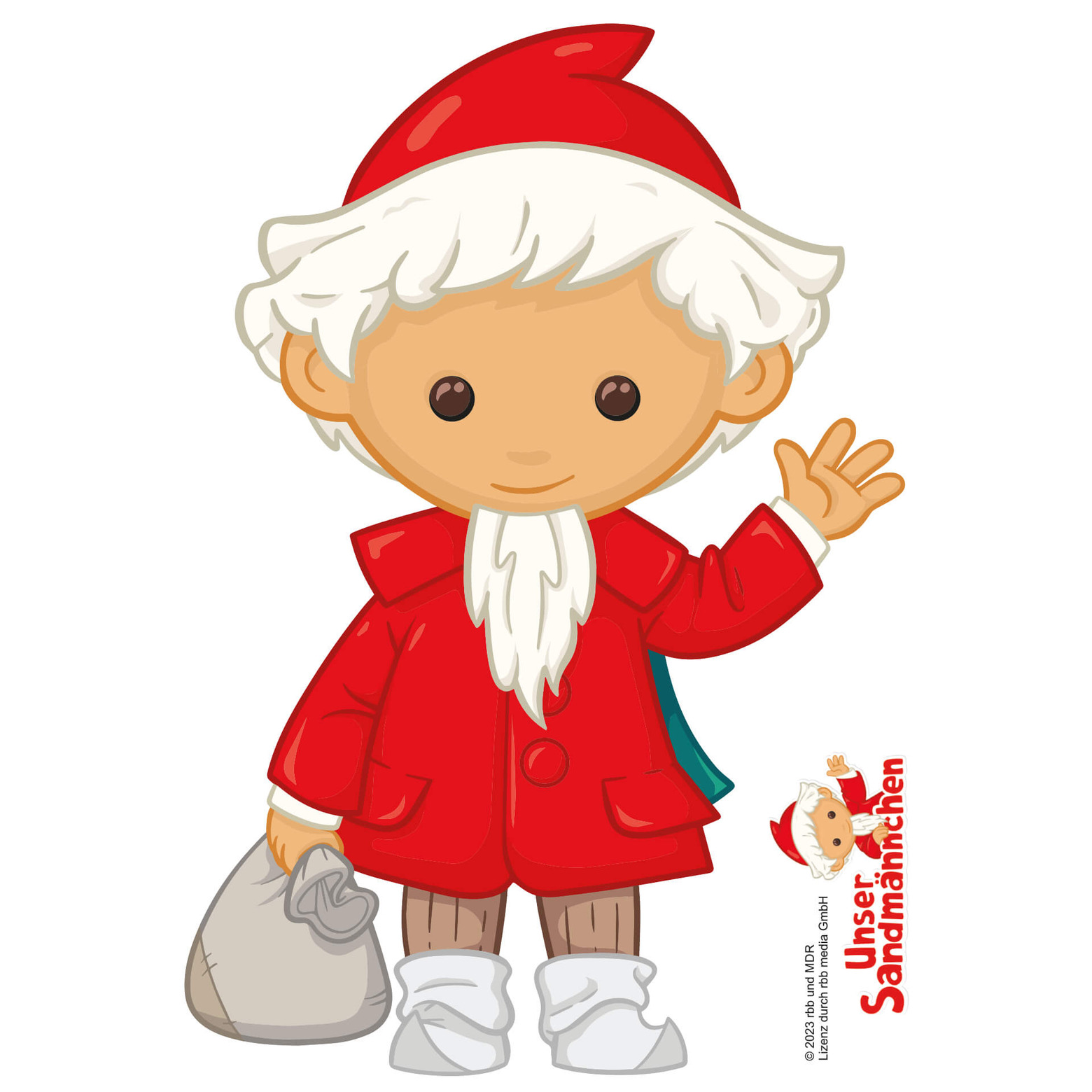 Wallsticker Sandmanden blinker | wall-art.dk