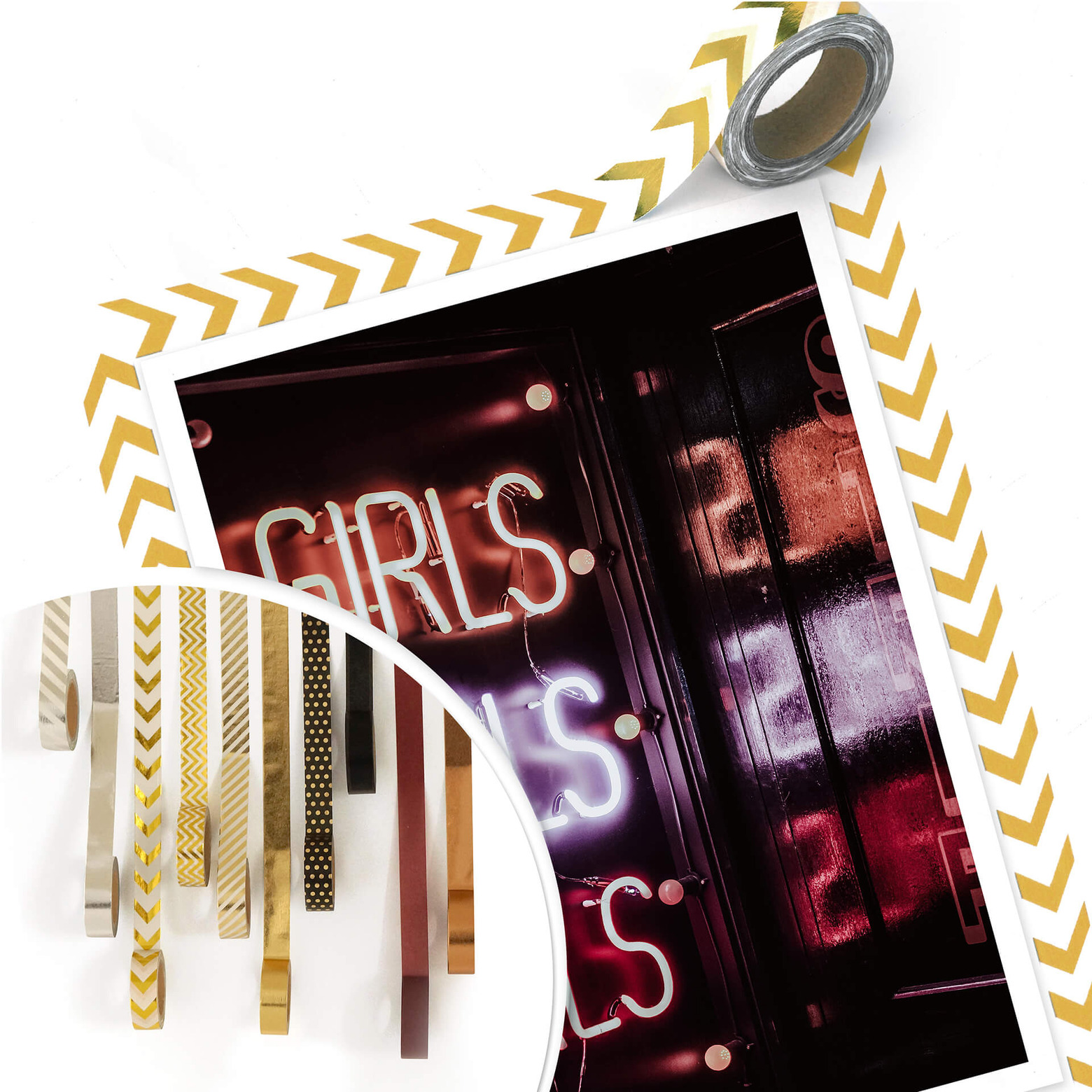Poster - Girls Girls Girls | wall-art.de
