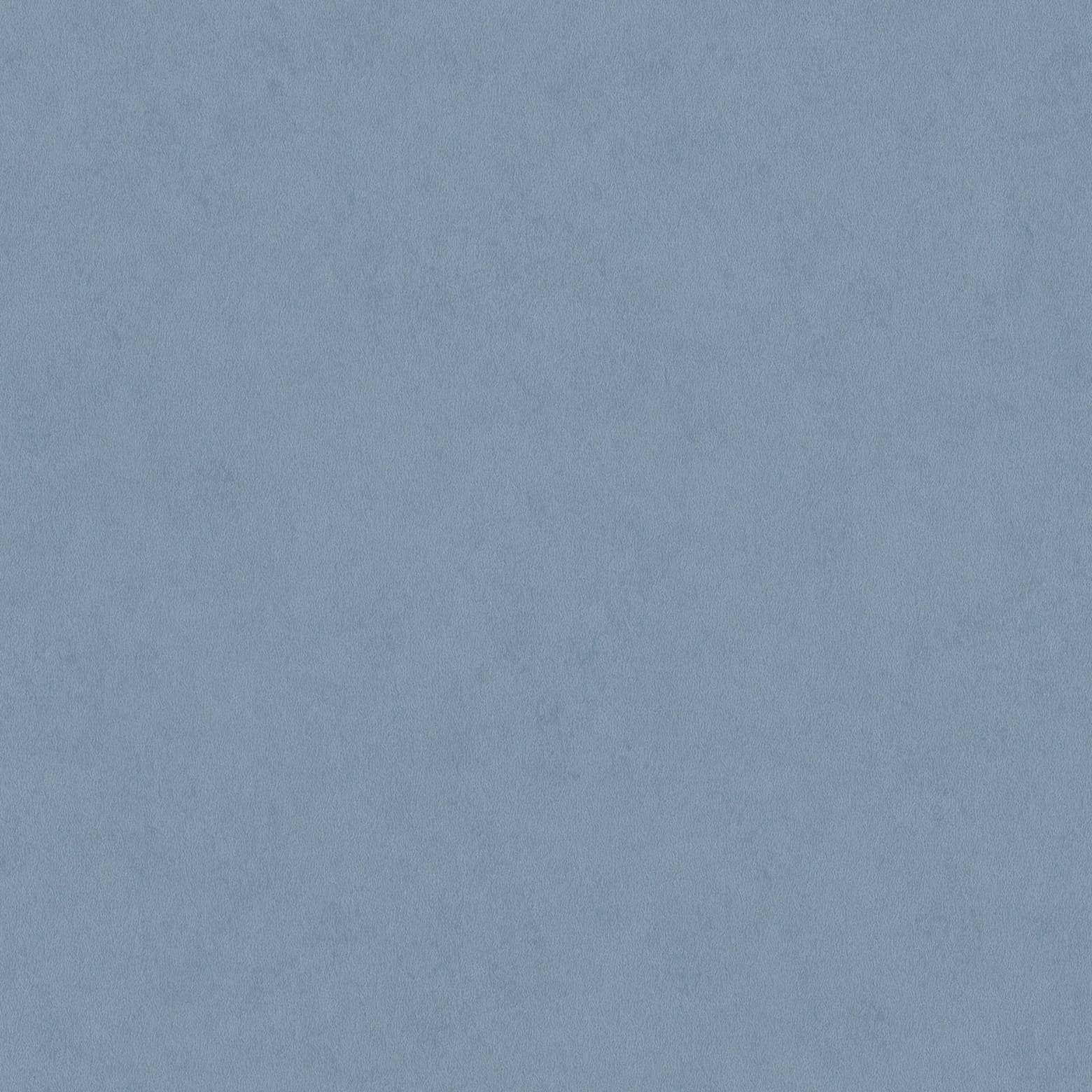 Mat blå ensfarvet tapet - moderne non-woven tapet - tapet med glat ...