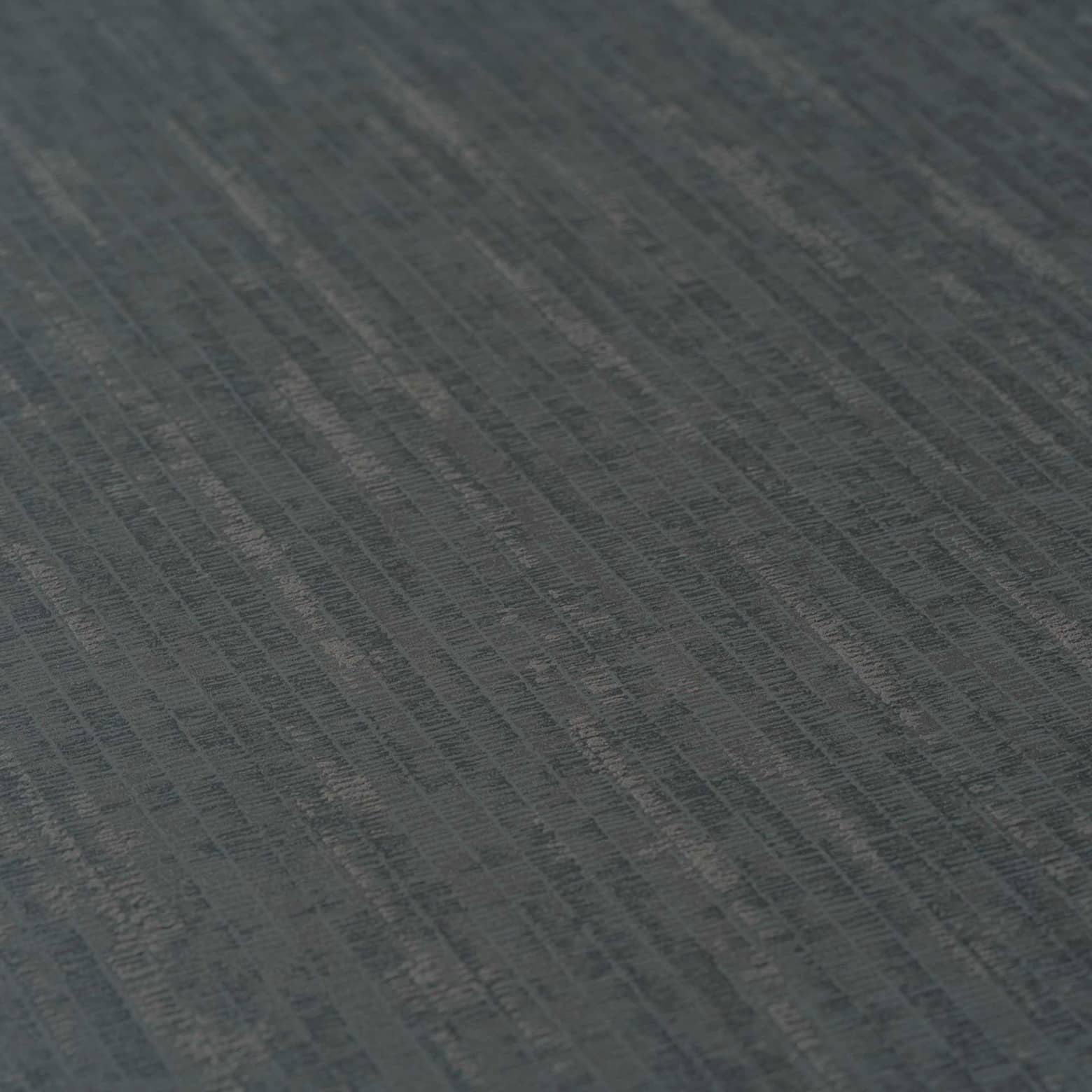 vliesbehang in zwart textiel look - geweven behang met design | wall-art.nl