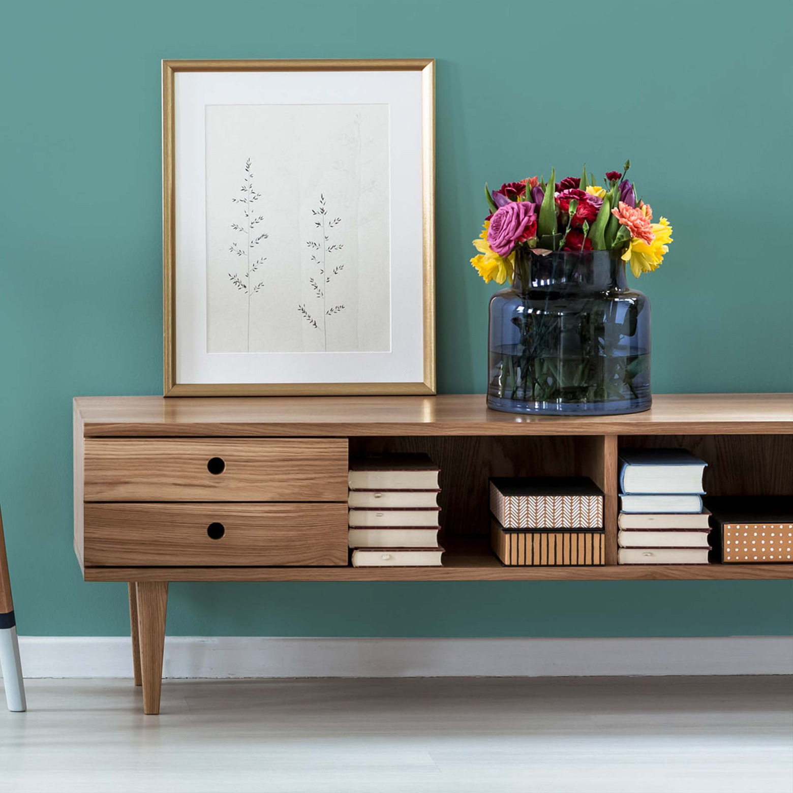 Muurverf groen zijdemat - THE COLOR KITCHEN Magical Mint | wall-art.nl