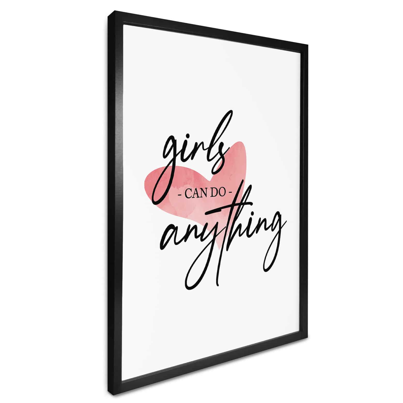 Poster Girls can do anything | wall-art.de
