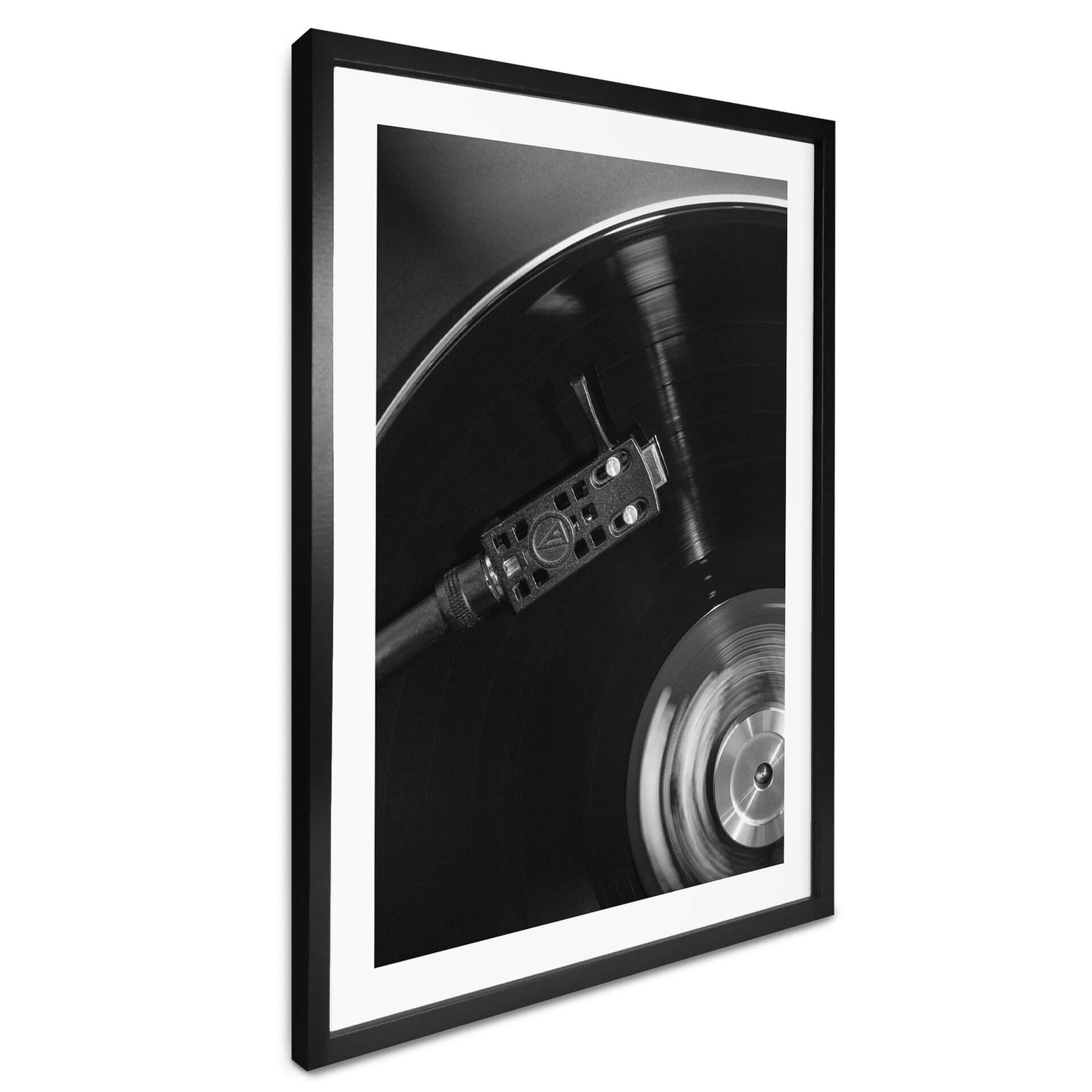 Poster 1X Disque Vinyle Studio | wall-art.fr
