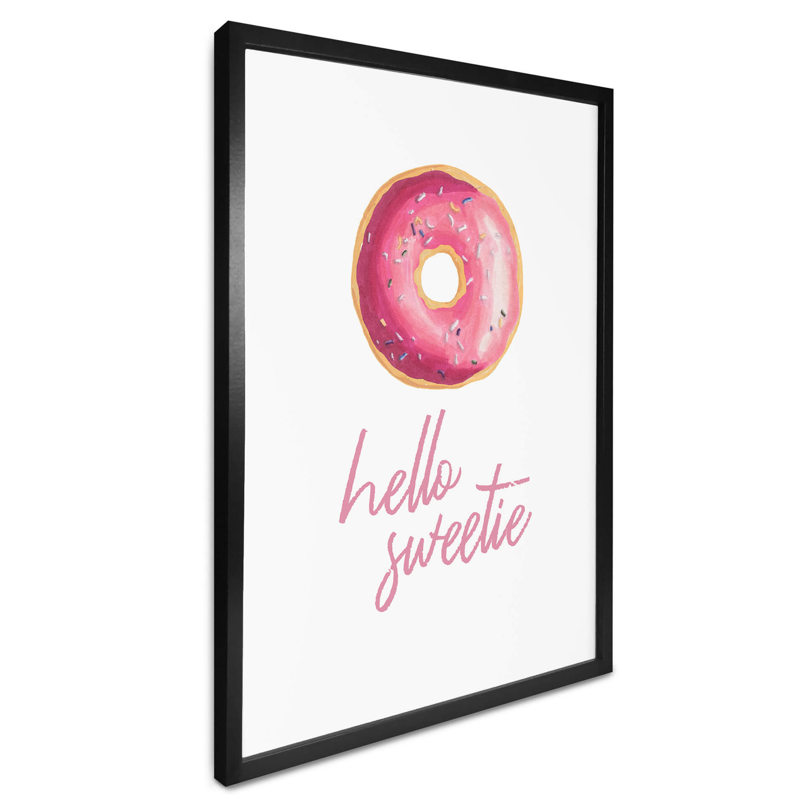 Poster Donuts - Hello Sweetie | wall-art.com