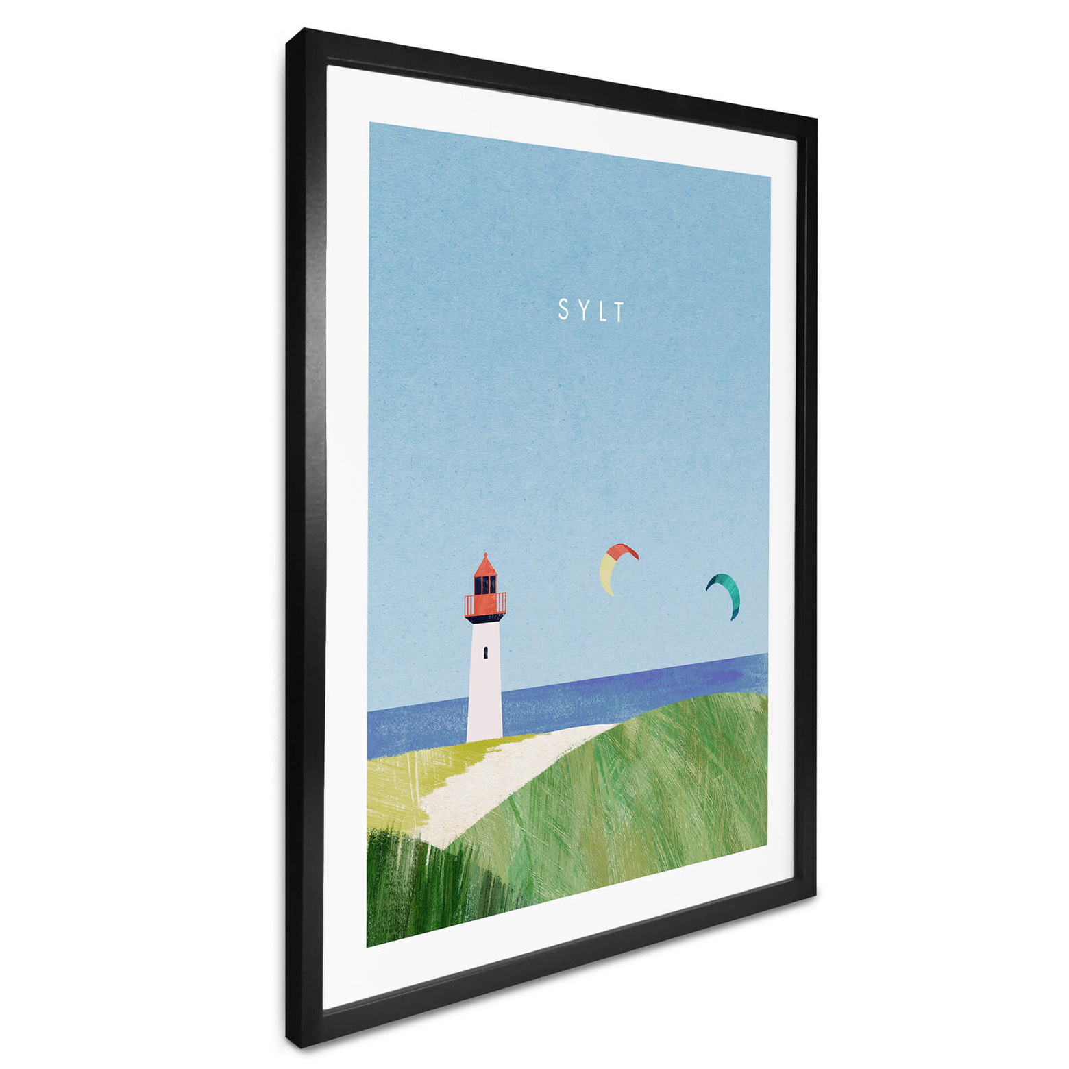 Plakat Rivers - Sylt | wall-art.dk