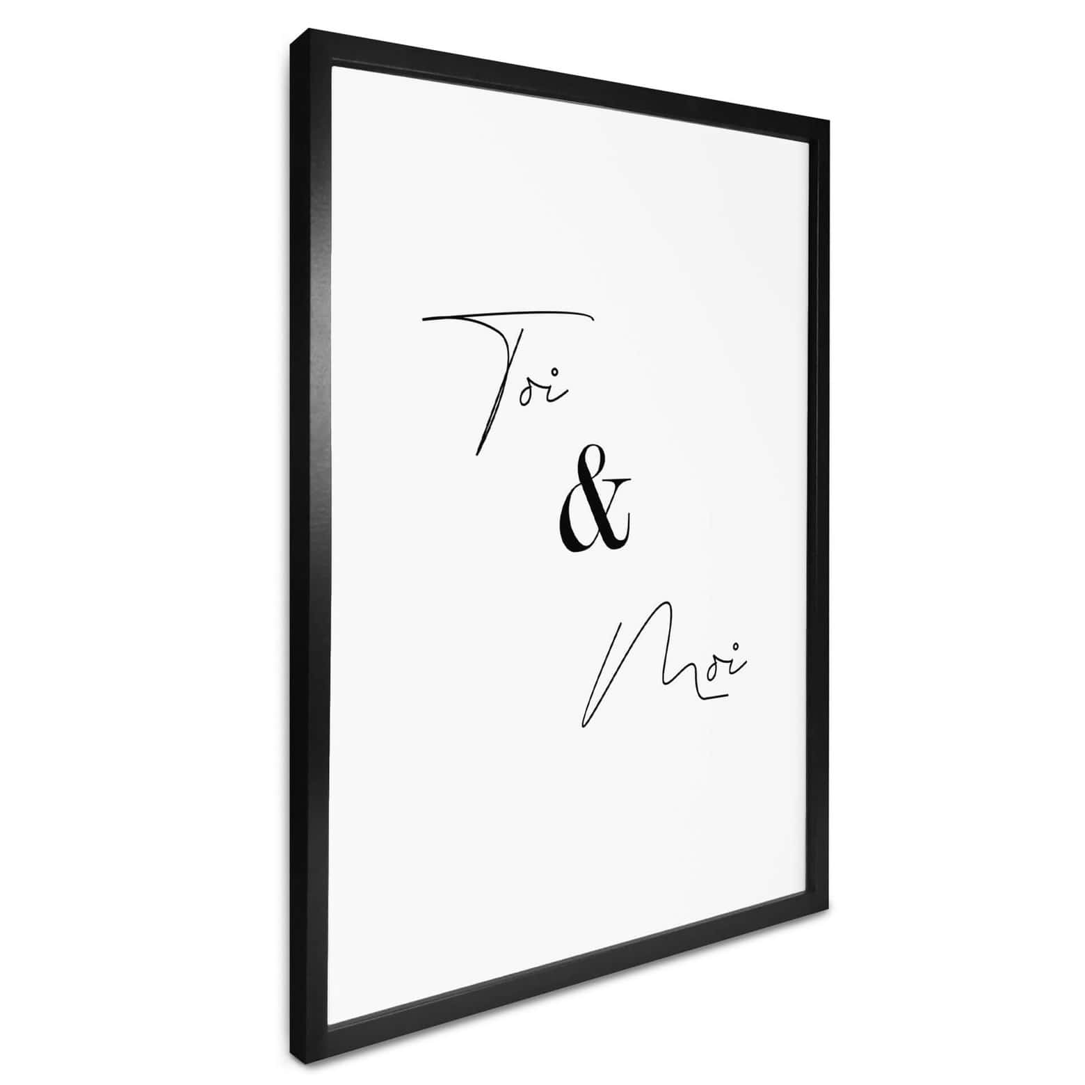 Poster Toi et moi | wall-art.de