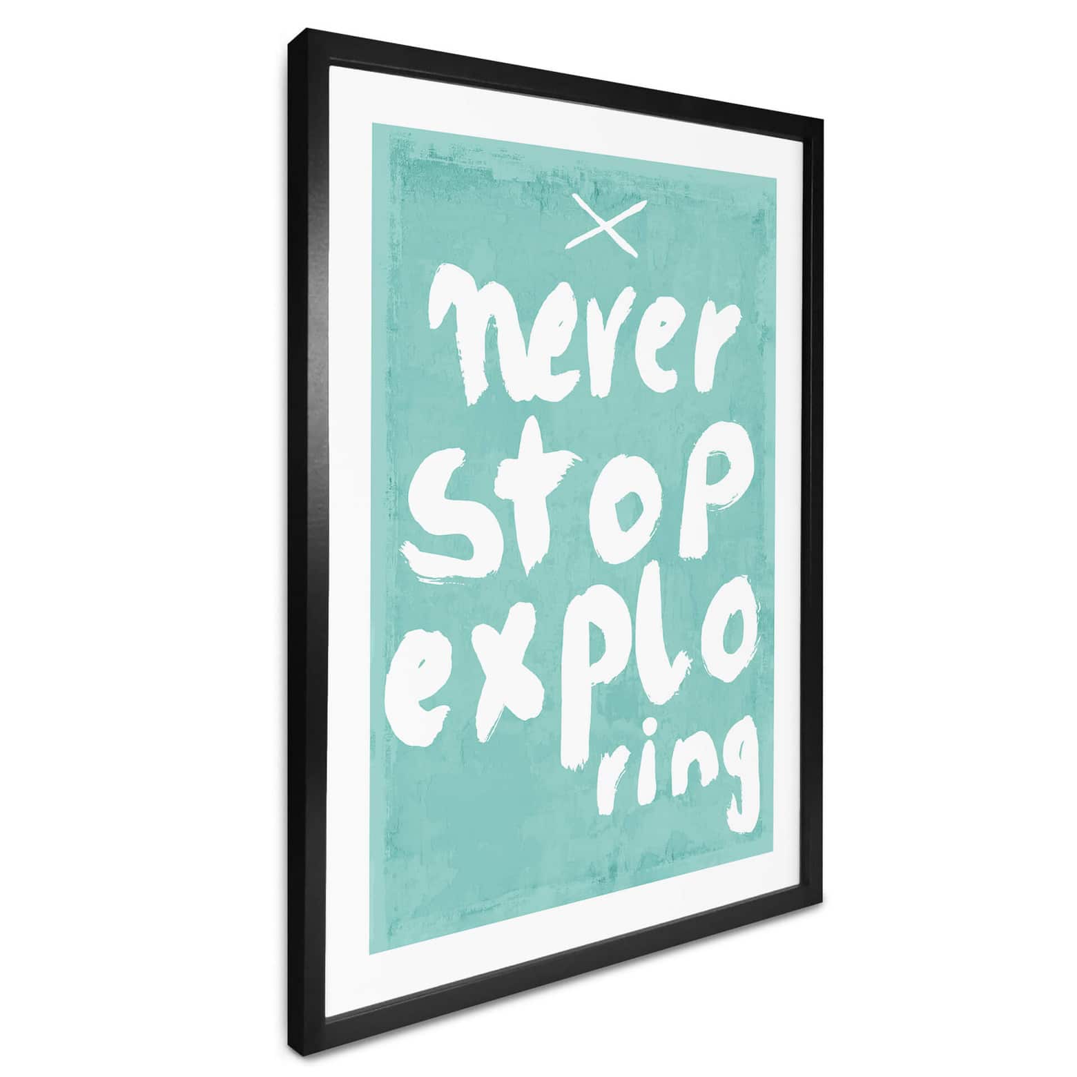 Poster Treechild - Never stop exploring | wall-art.de