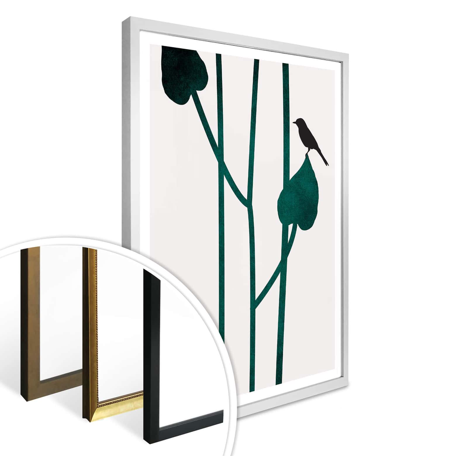 Poster Kubistika - Natura | wall-art.it