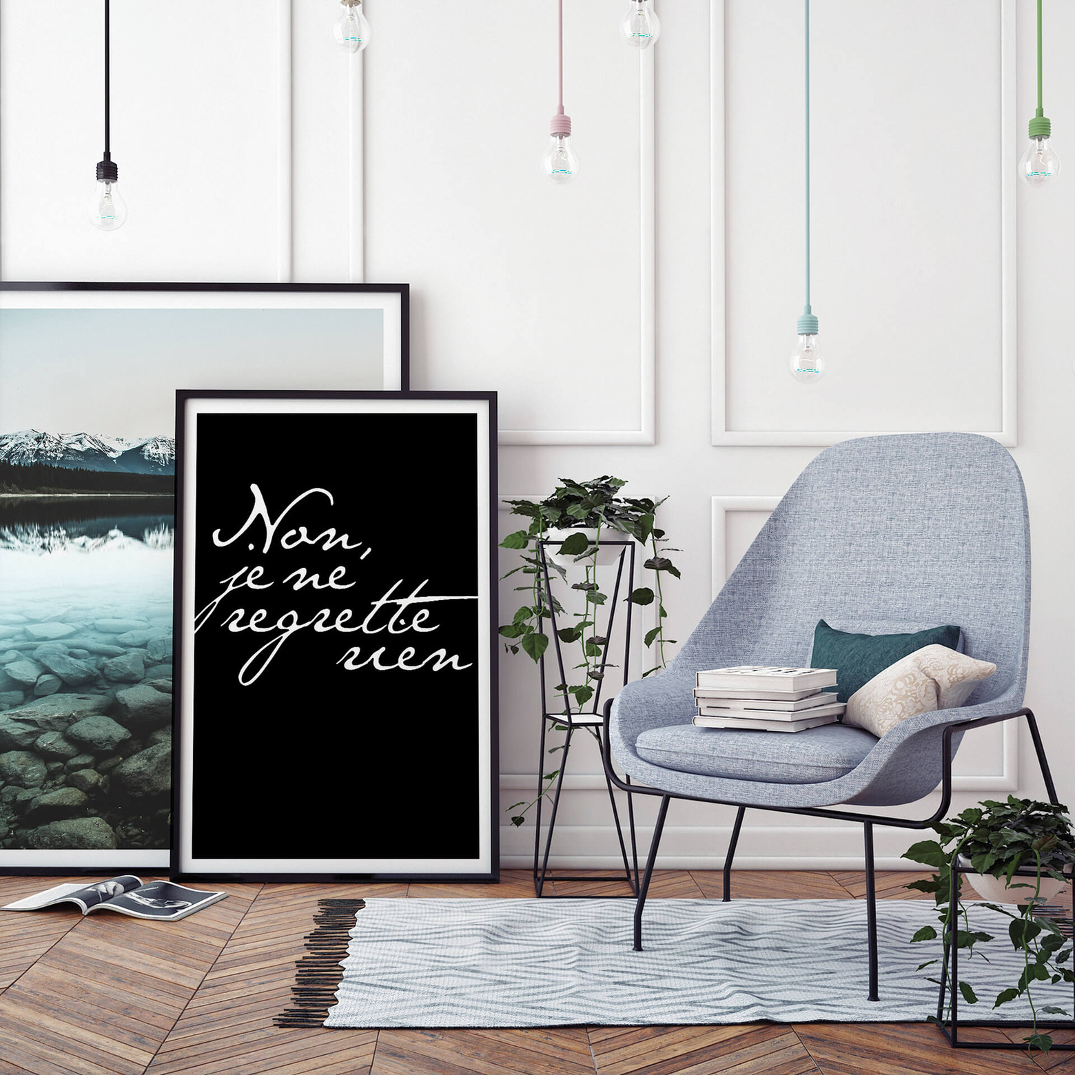 Poster Non je ne regrette rien | wall-art.de