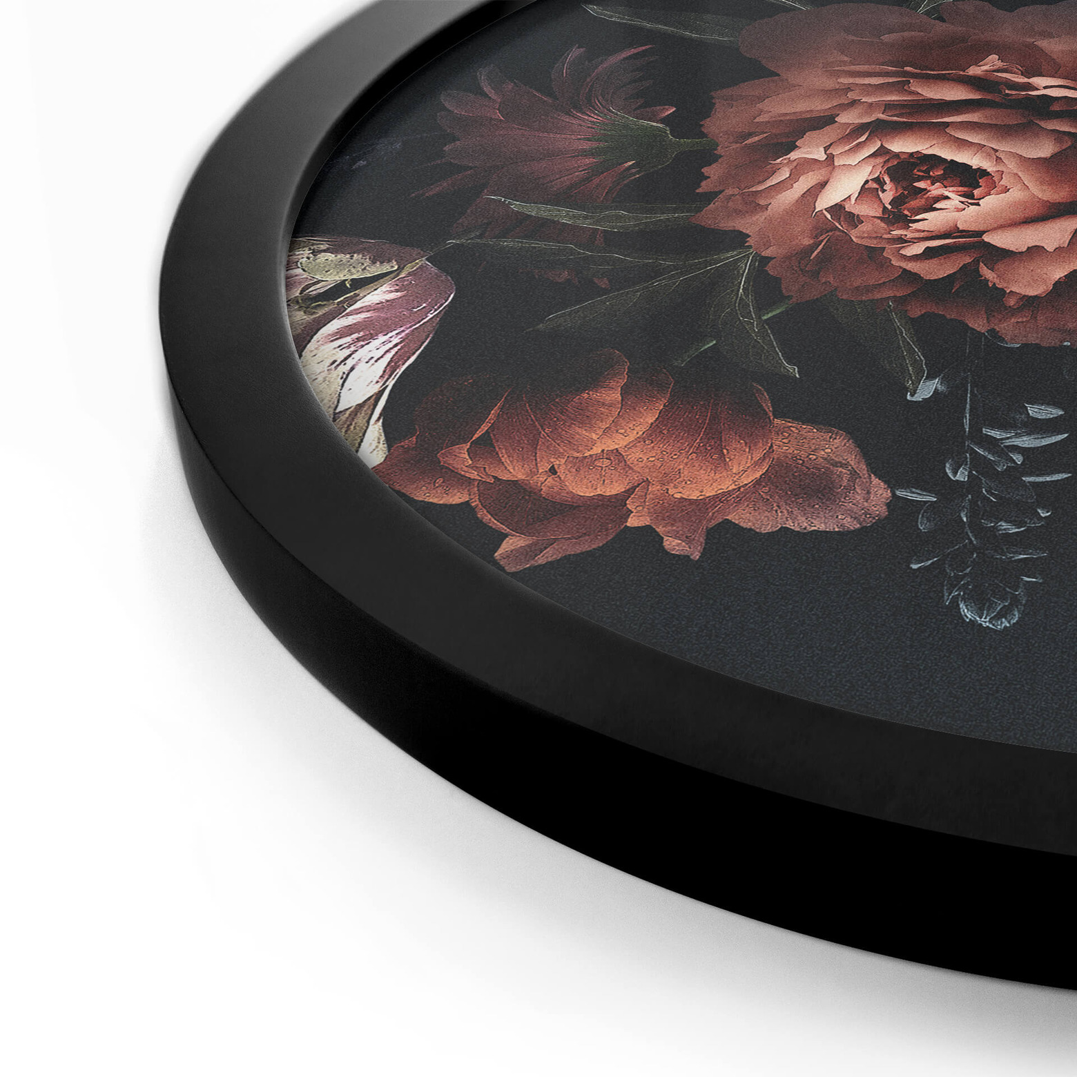 Poster Bouquet de fleurs rouge | wall-art.fr