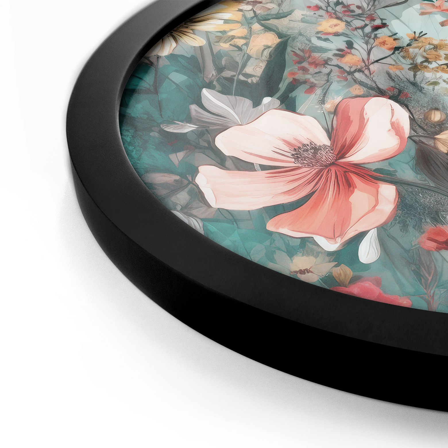 Poster Lenteweide met bloemen - Jaszke | wall-art.nl