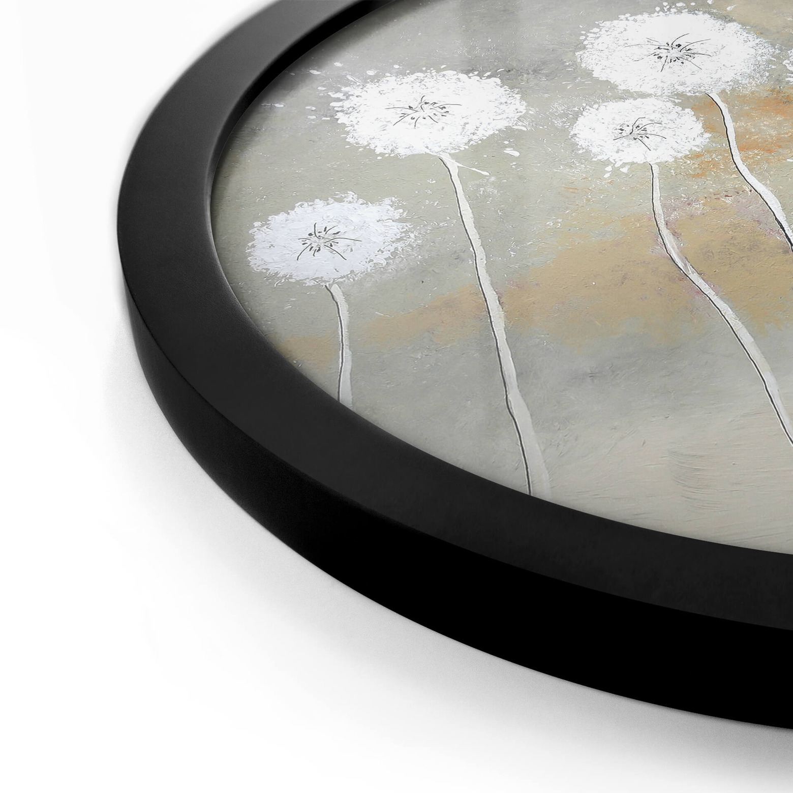 Poster Melz - White Dandelions | wall-art.it