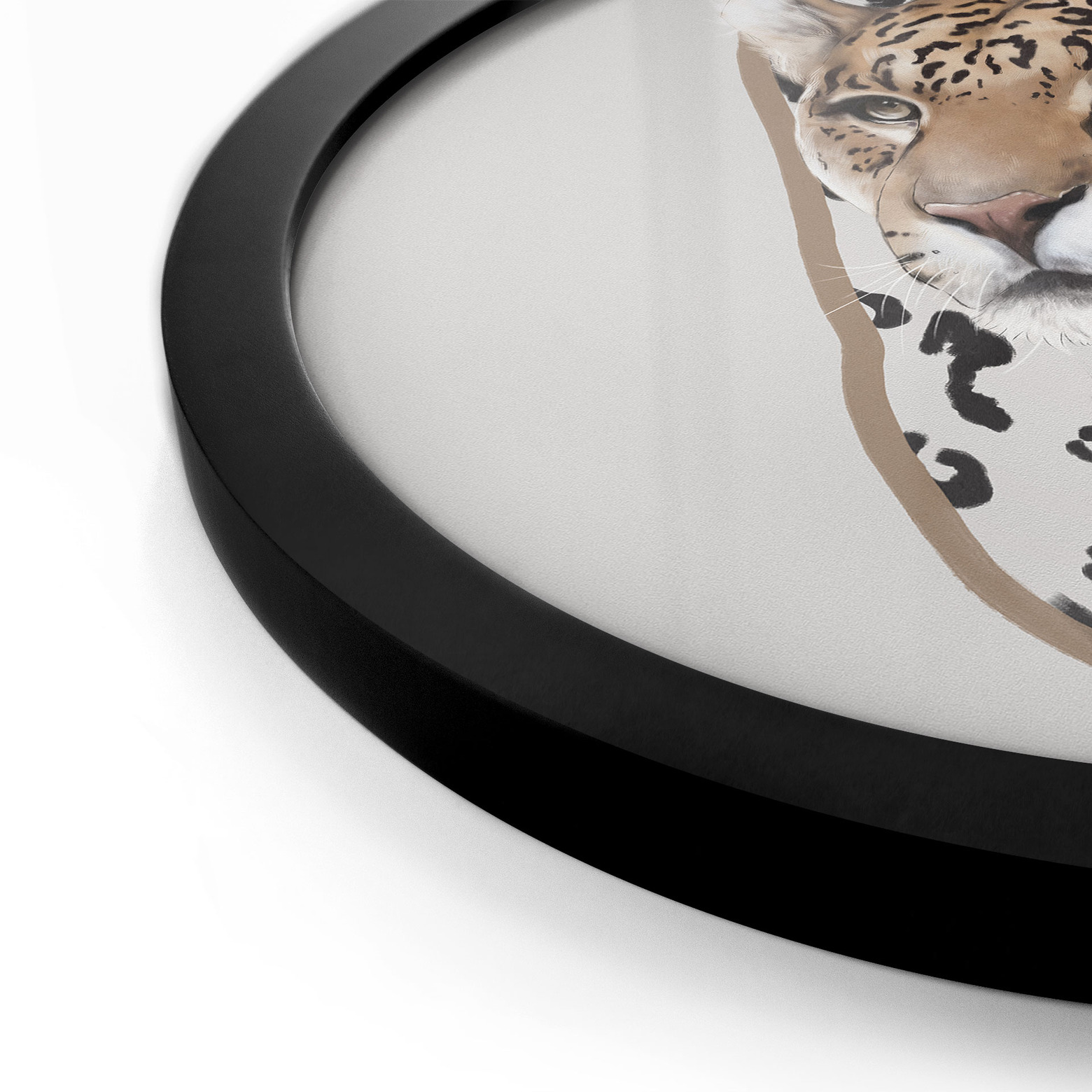 Poster Illustration de léopard - Roberg | wall-art.fr