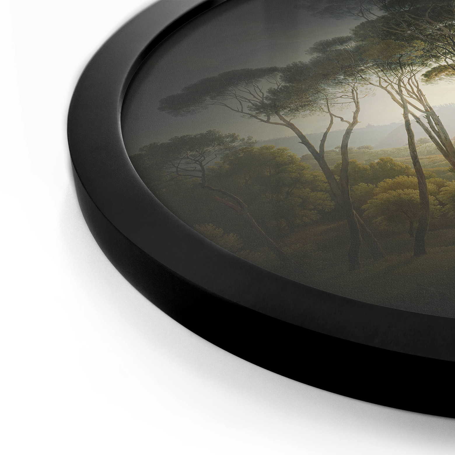 Poster Pins parasols - Rond | wall-art.fr