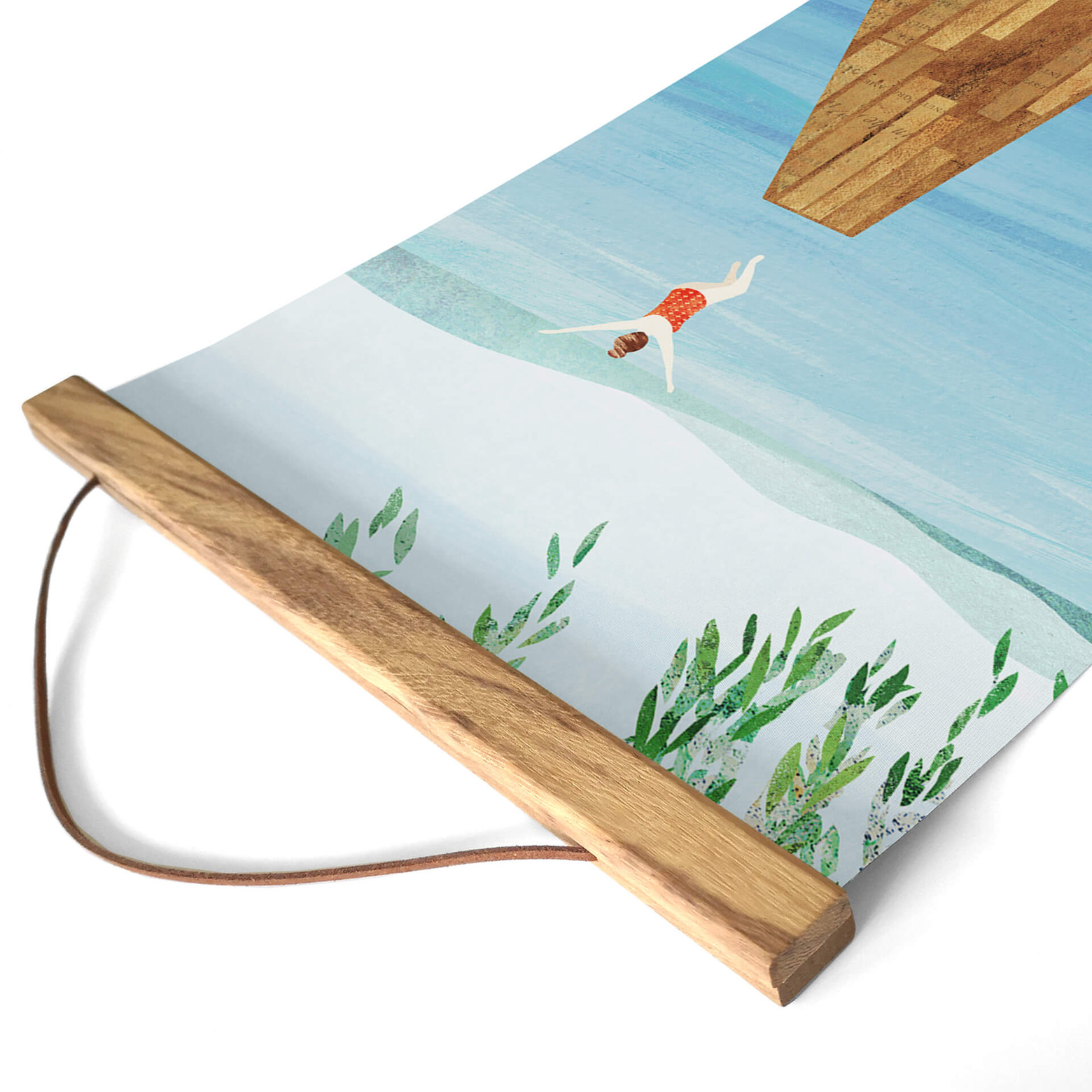 Textile poster Rivers - Wild Swim | wall-art.com