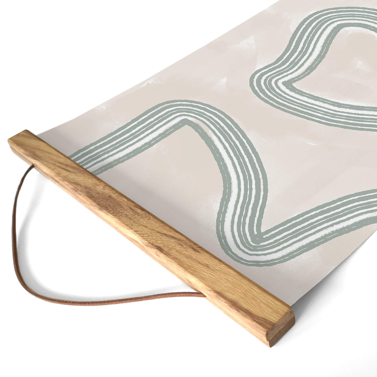 Affiche textile uplusmestudio - Abstracto Twist | wall-art.fr