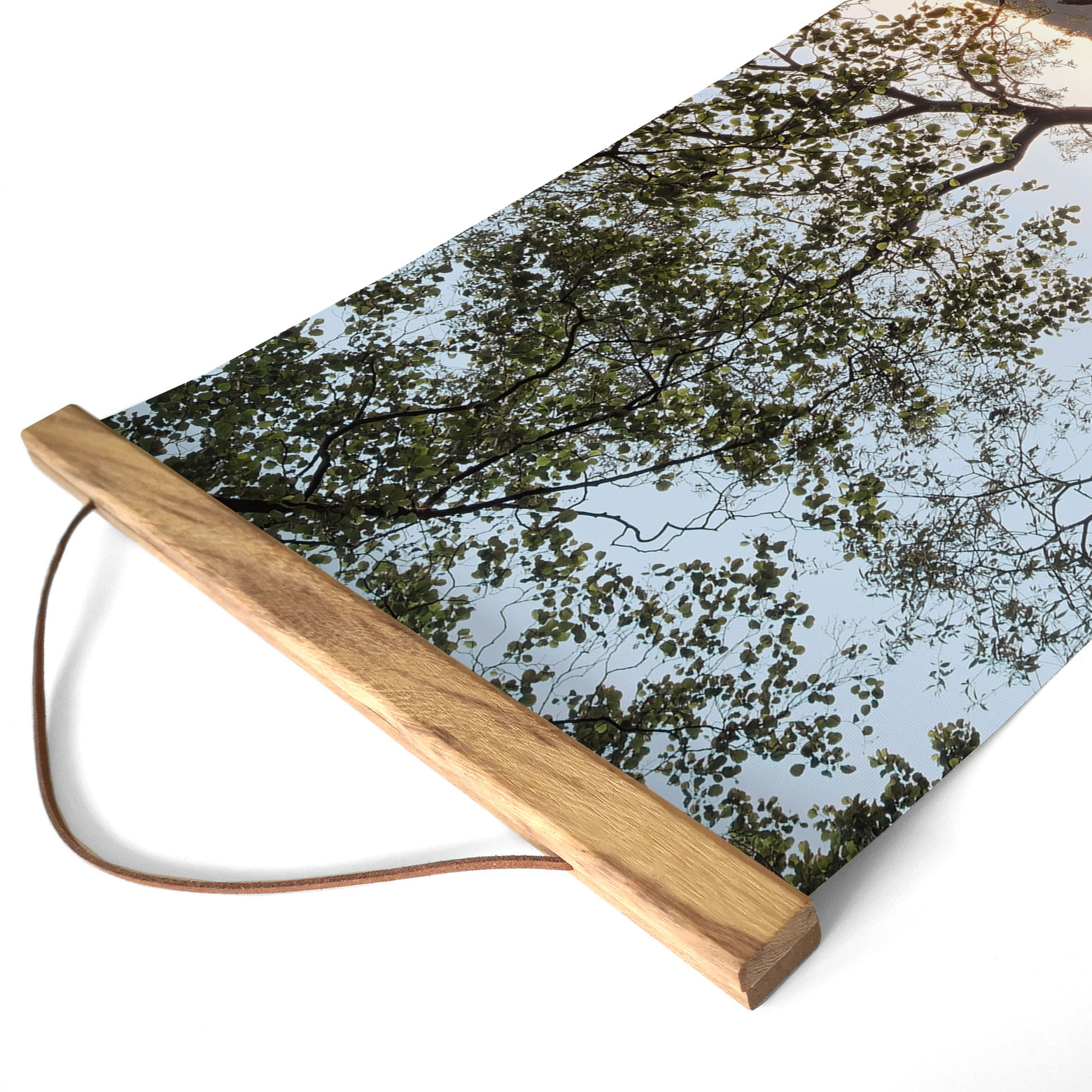 Affiche textile Vue sur le lac - Keller | wall-art.fr