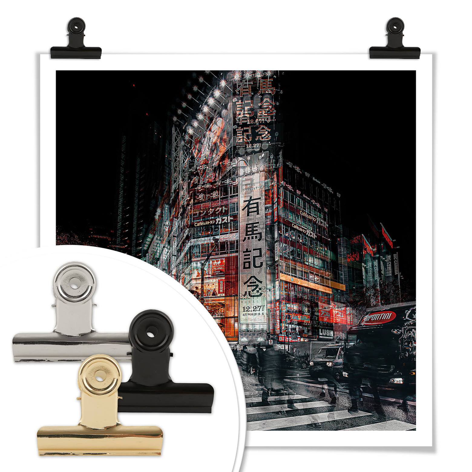 Poster Chiriaco - Colours of Tokyo | wall-art.de