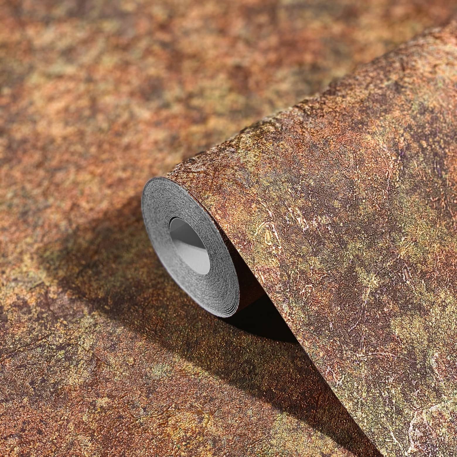 Papier peint texturé, intissé Natural Opulence en or | wall-art.fr