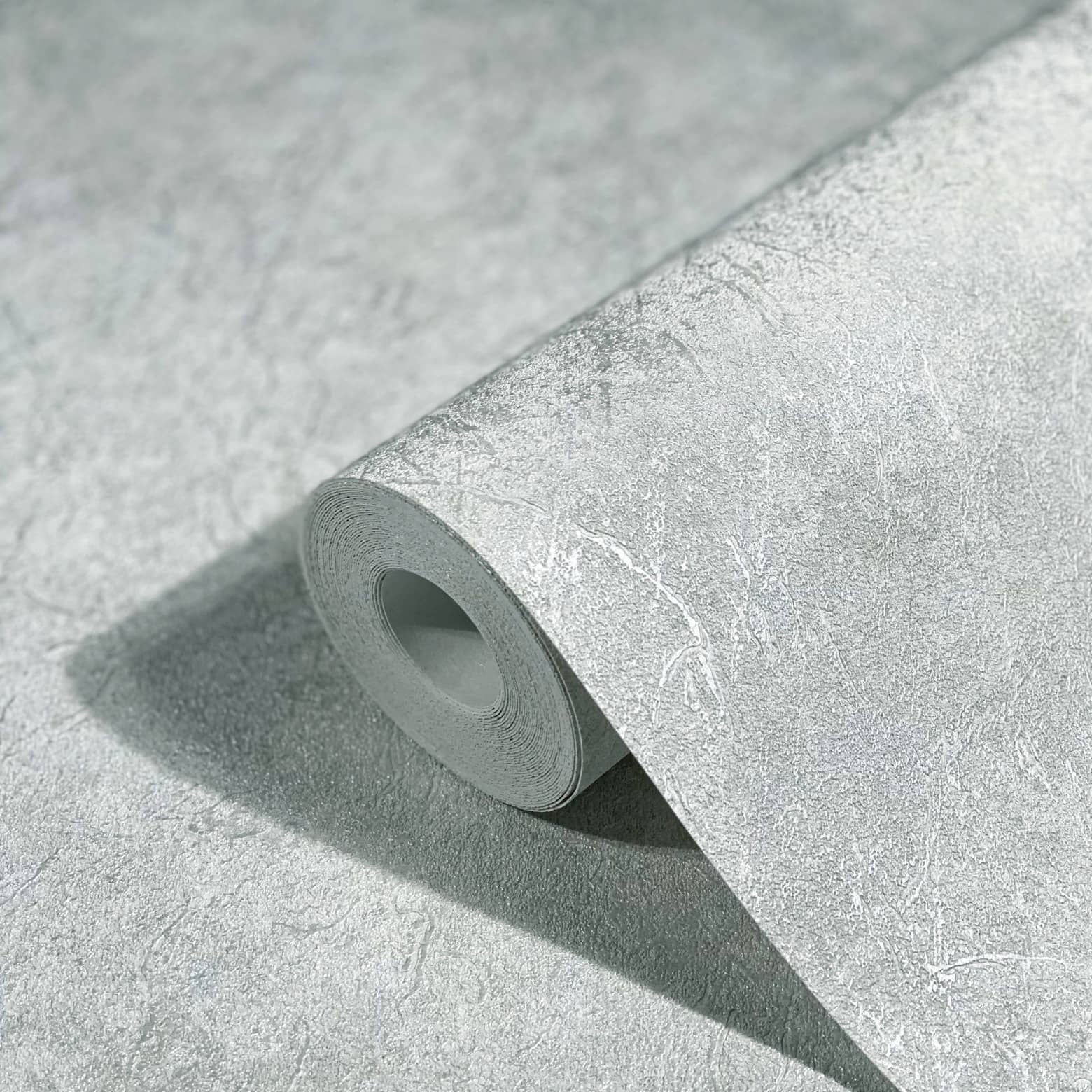 textured non-woven wallpaper Natural Opulence white | wall-art.com