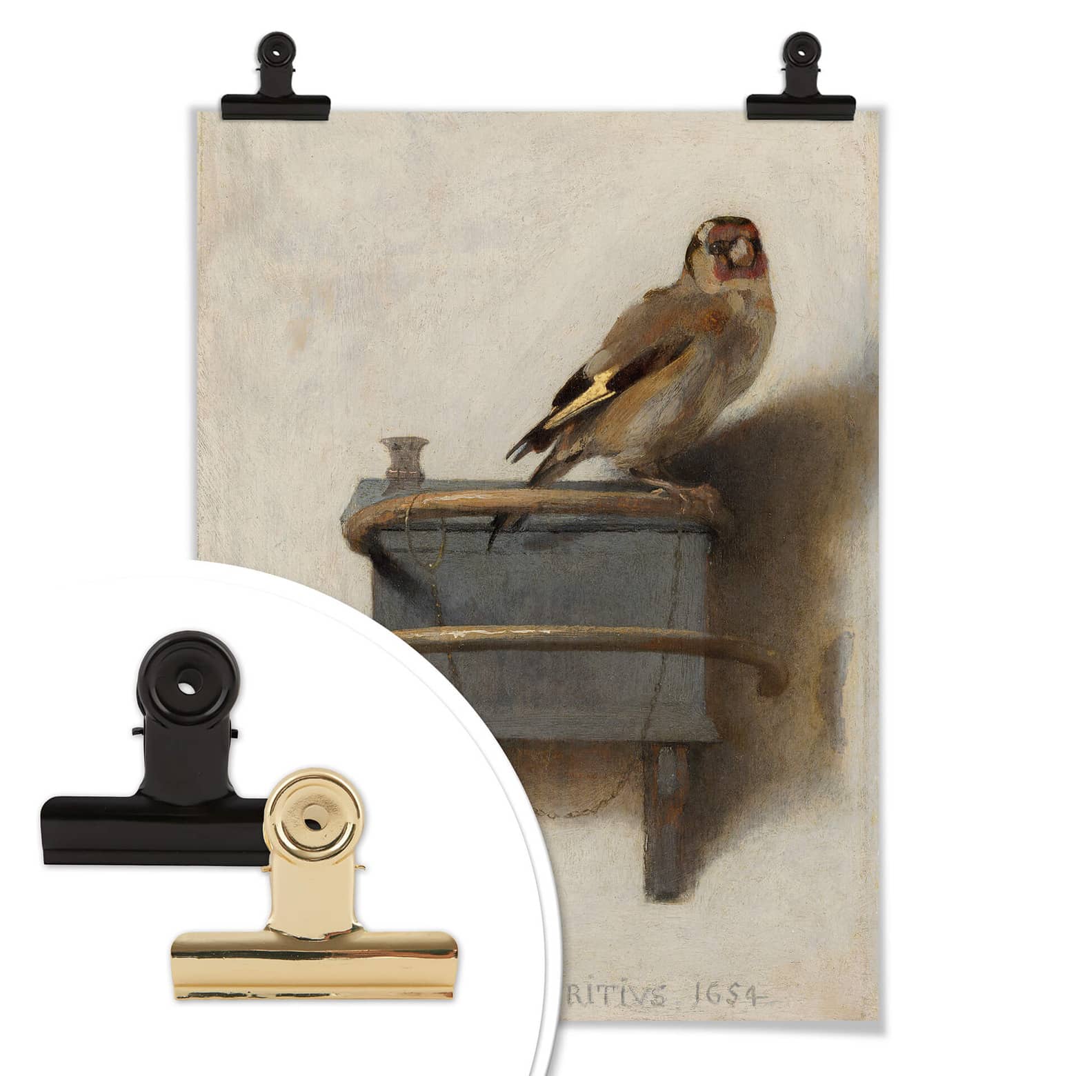 Poster Fabritius - Der Distelfink | wall-art.de