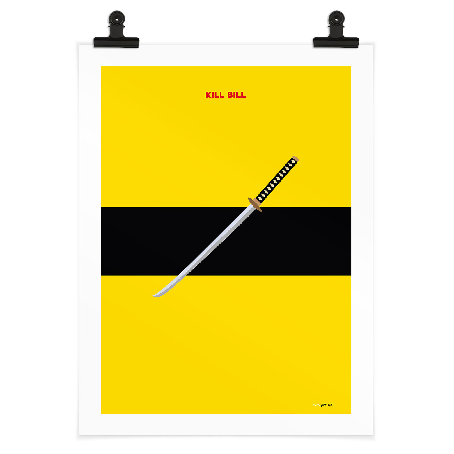 Filmposter Inspiriert vom Film "Kill Bill" - Gomes | wall-art.de