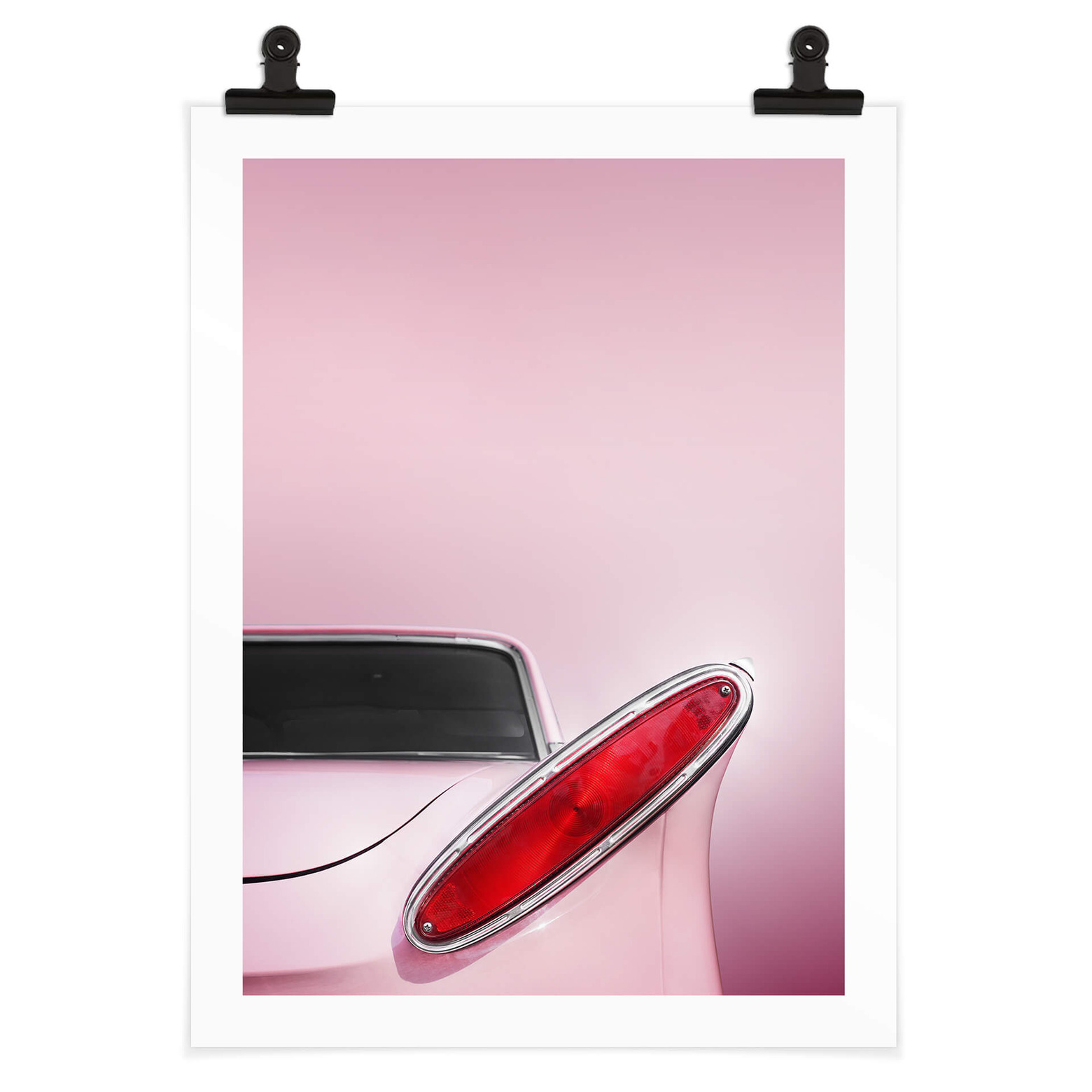 Poster Gube - US-Oldtimer 1961 Comet Heckflosse | wall-art.de