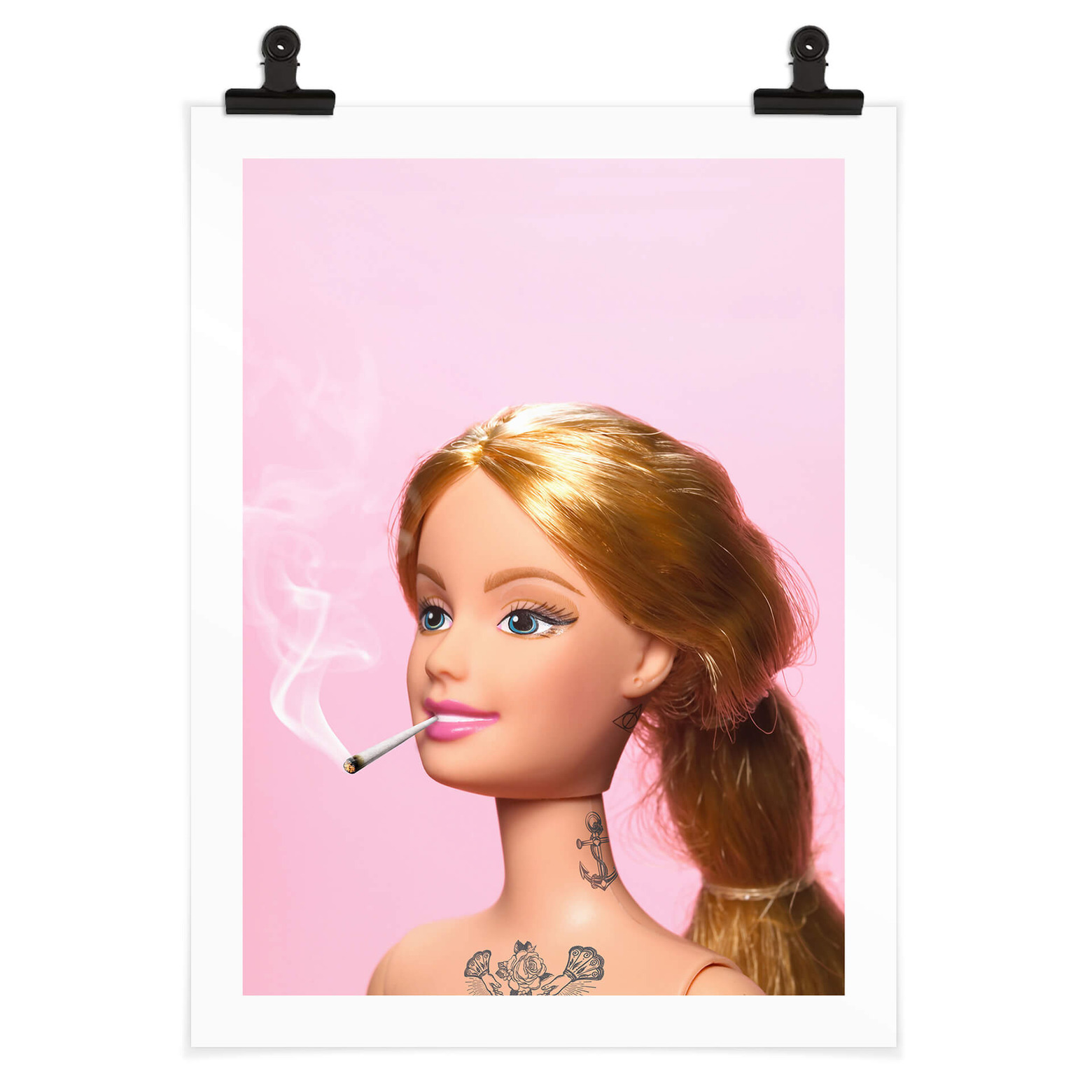 Poster Pozdniakov - I don't want to be like Barbie | wall-art.it