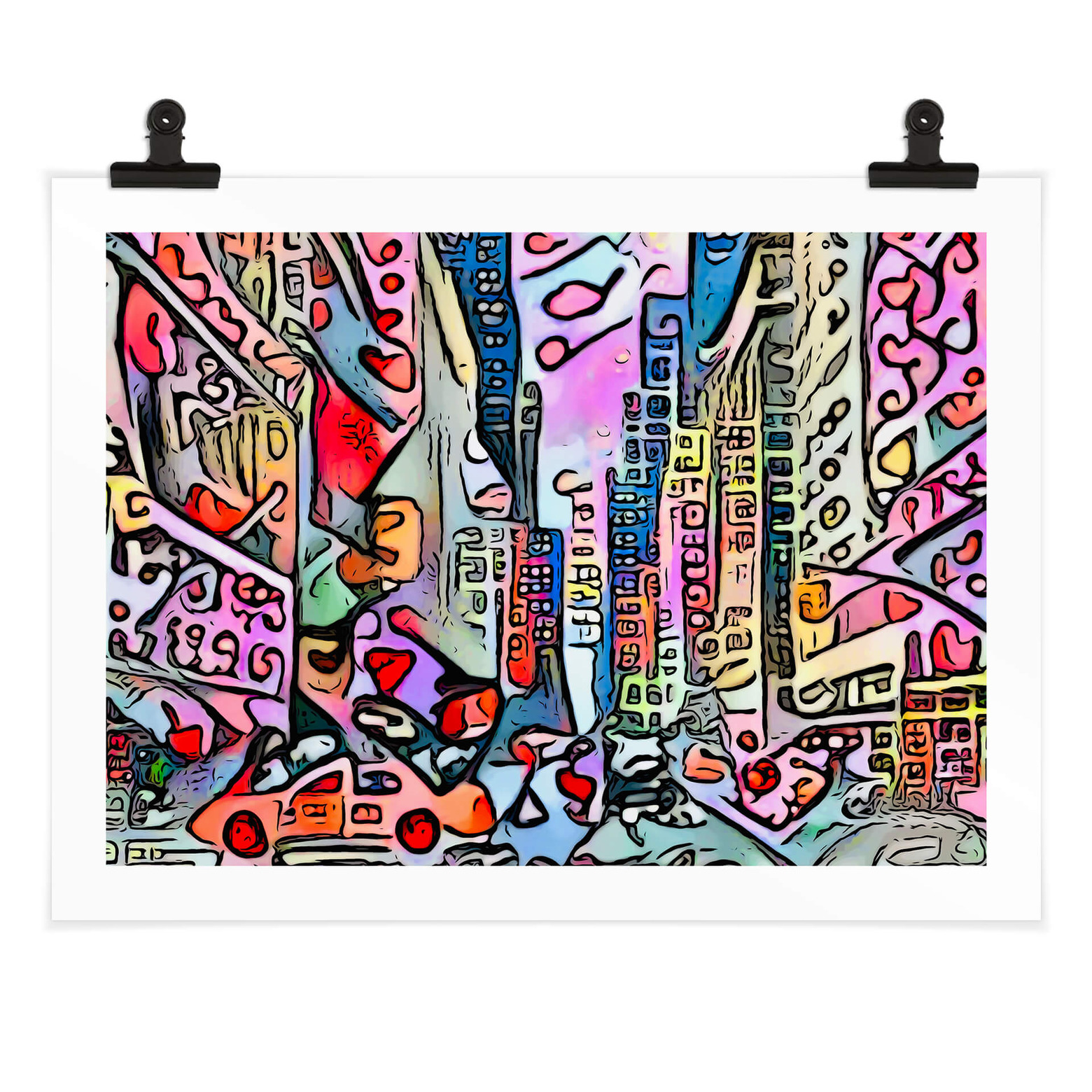 Poster Zamart - New York - Rizzi-Stil | wall-art.de