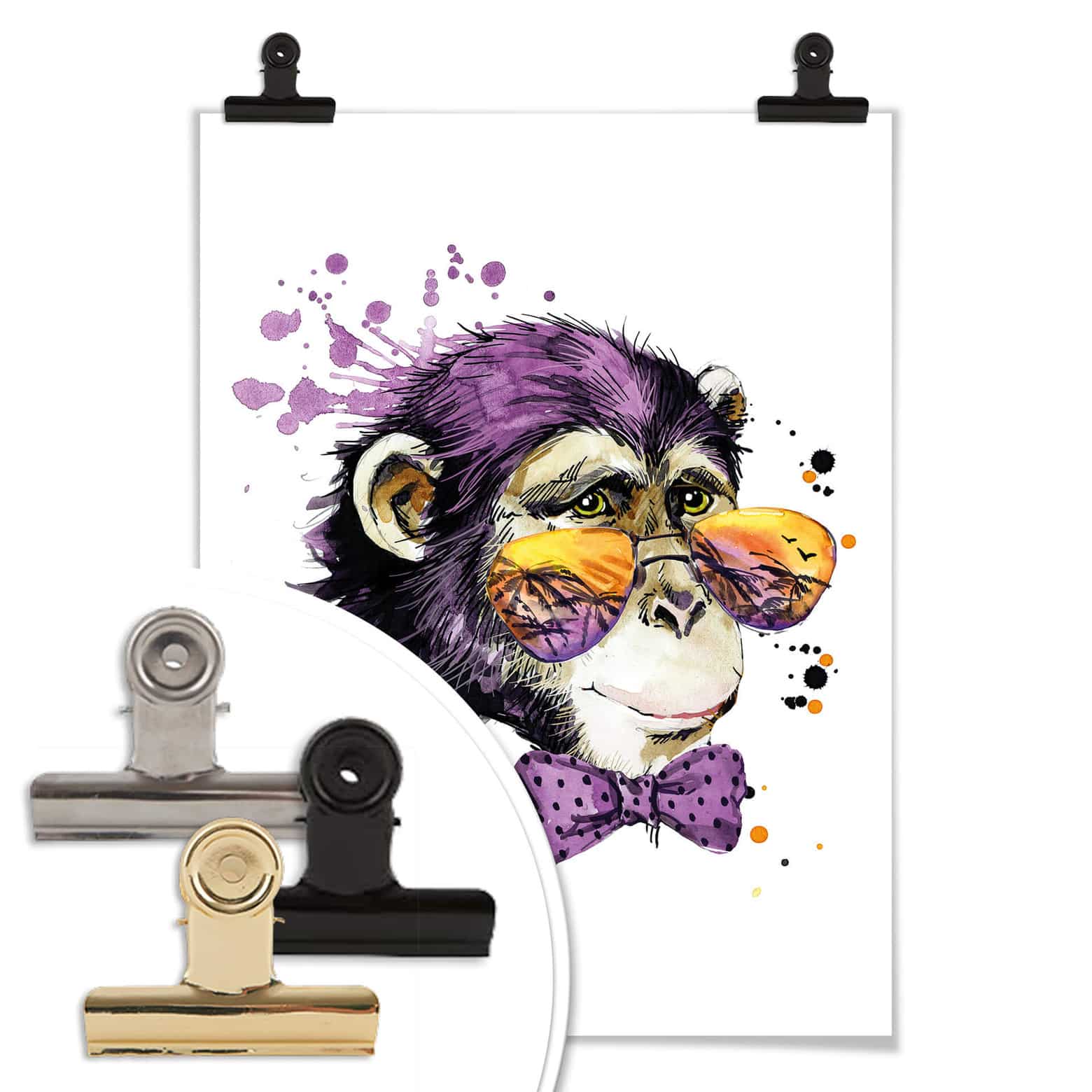 Poster Monkey Business | wall-art.de