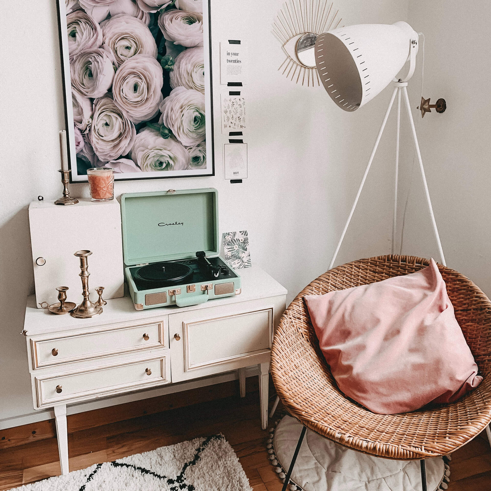 Plakat - Vintage Ranunkler | wall-art.dk