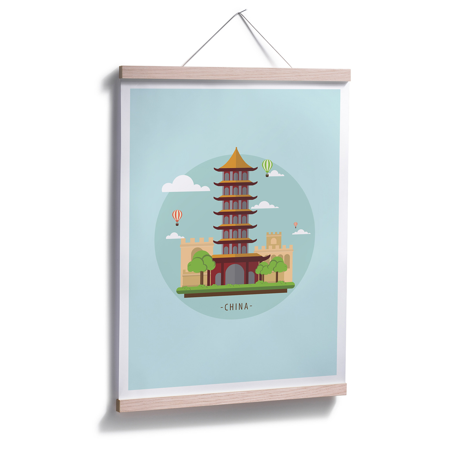 Poster - Visit China | wall-art.de