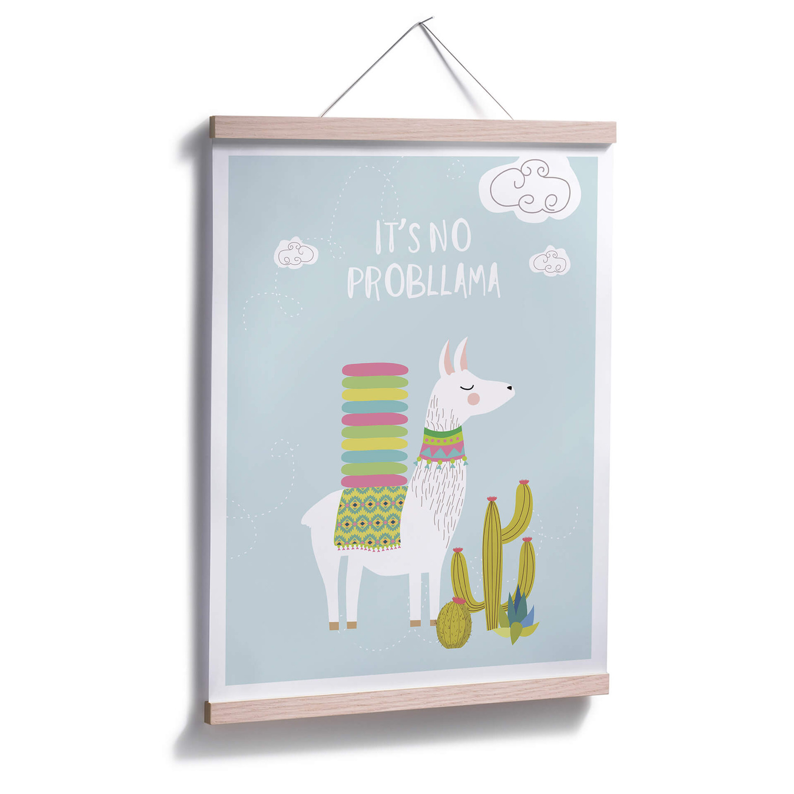 Poster - It's no Probllama | wall-art.de