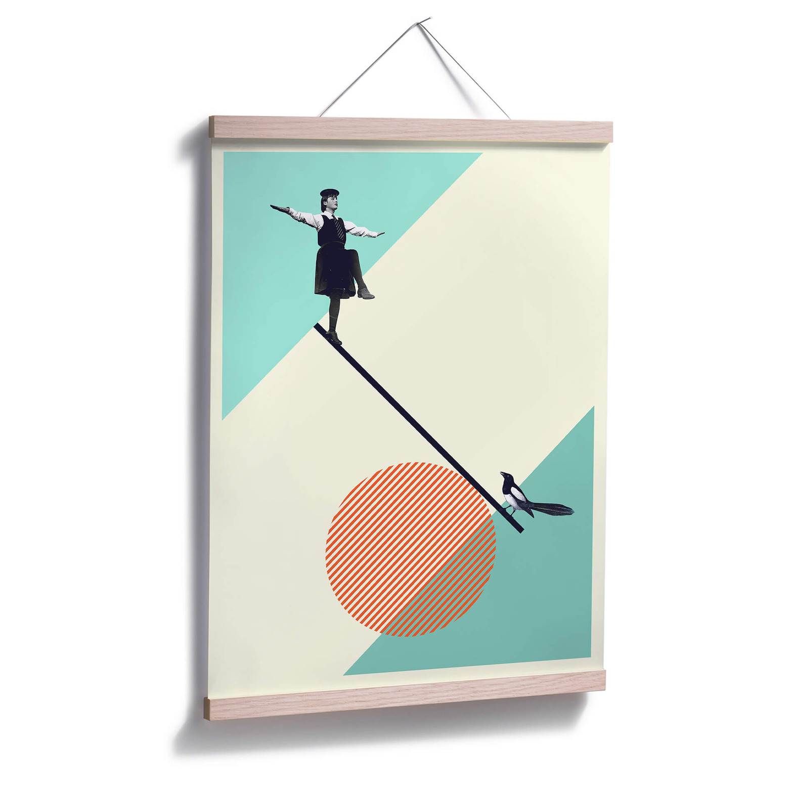Poster Léon - B is for Balance | wall-art.de