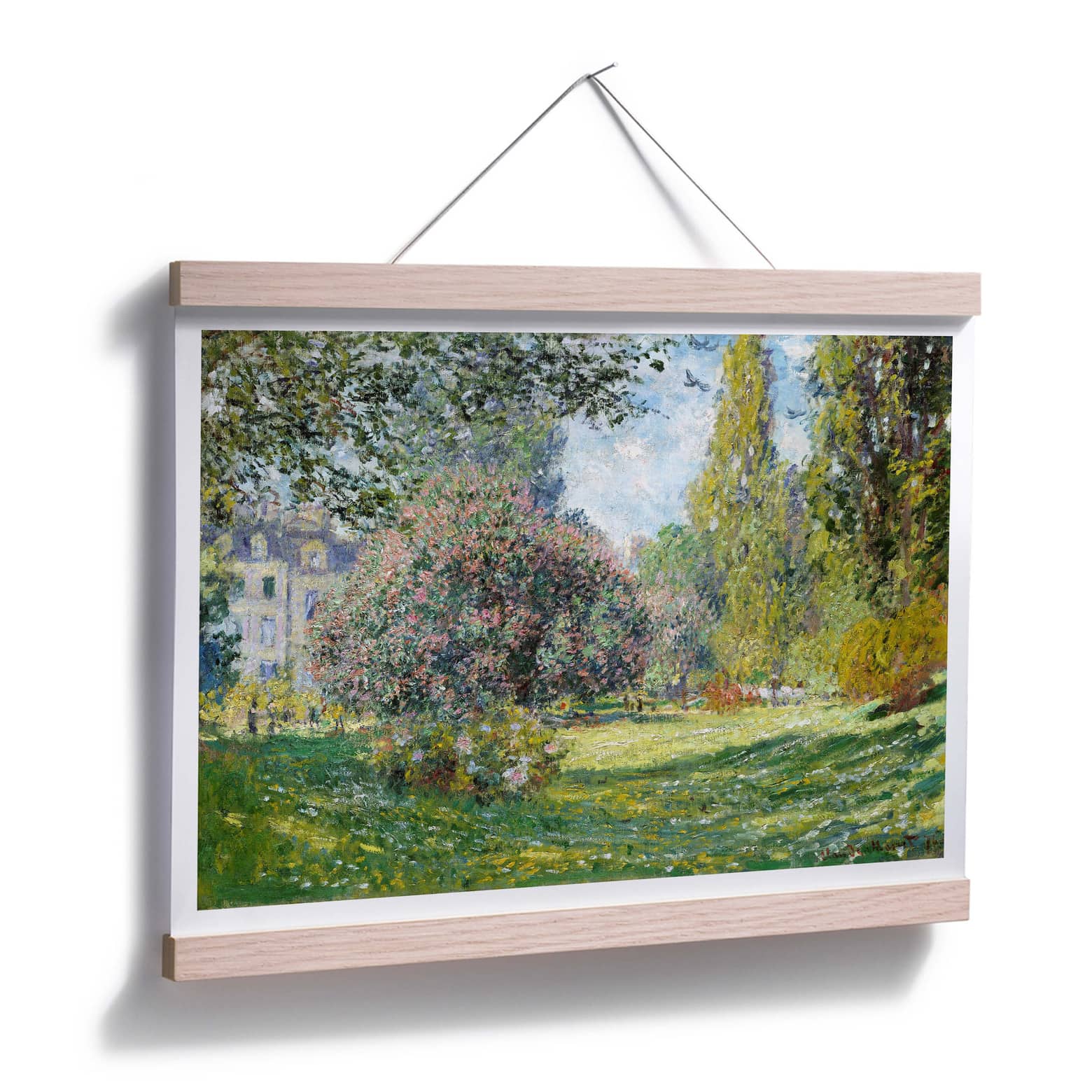 Poster Monet - Der Park Monceau | wall-art.de