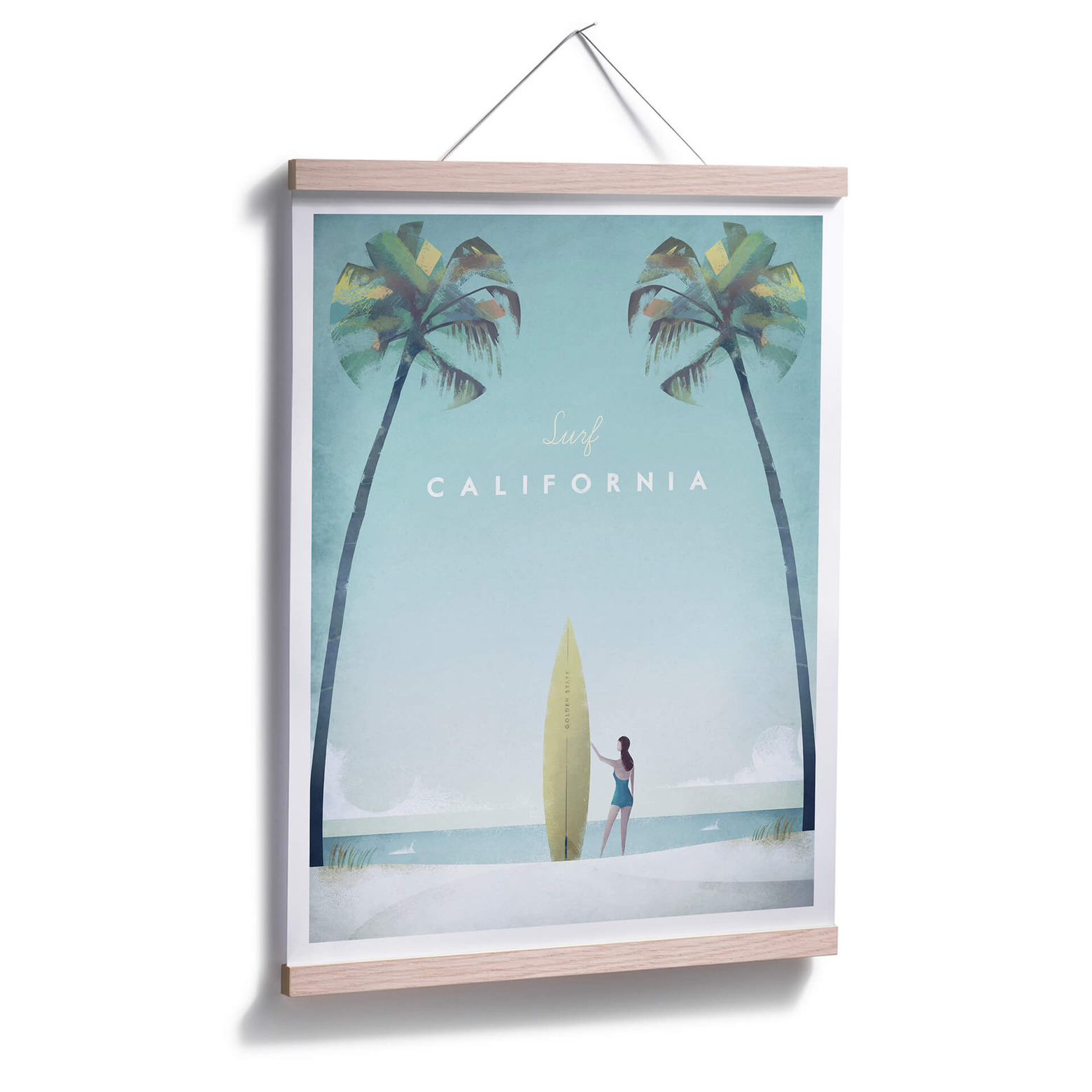 Poster Rivers - California | wall-art.de
