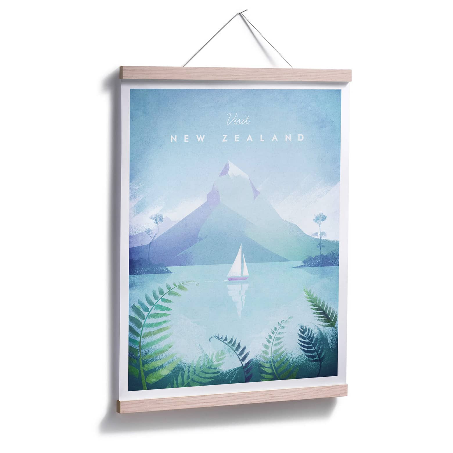 Poster Rivers - Nieuw Zeeland | wall-art.nl