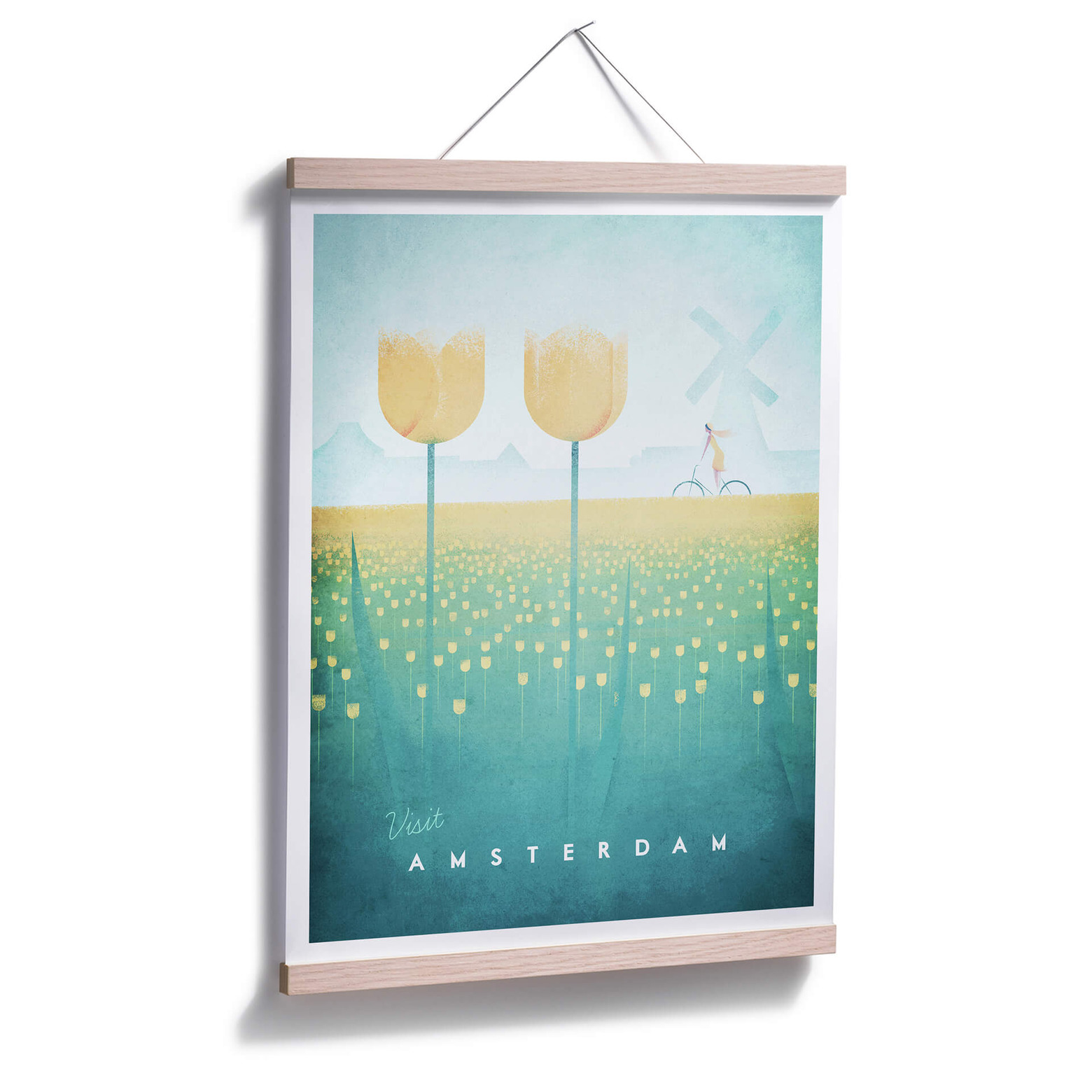 Poster Henry Rivers - Amsterdam | wall-art.nl