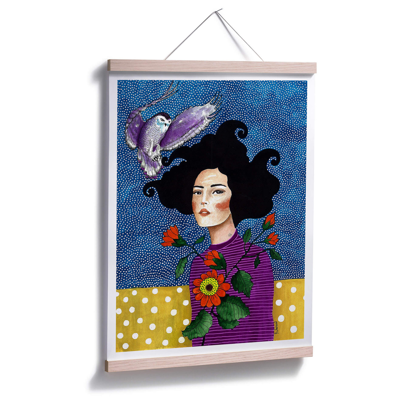 Poster Hülya – Fiducia | wall-art.it