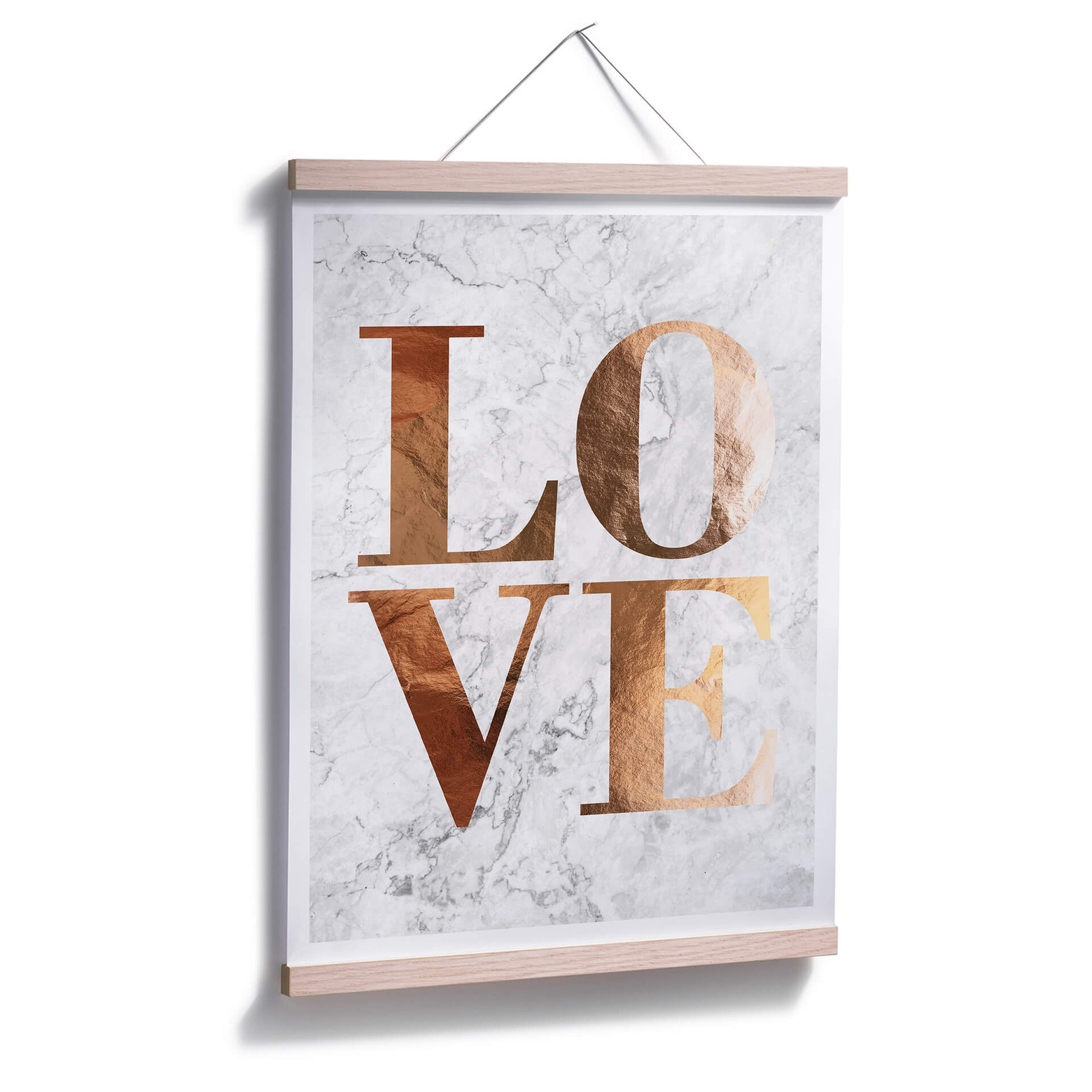 Poster Copper - Love 01 | wall-art.com
