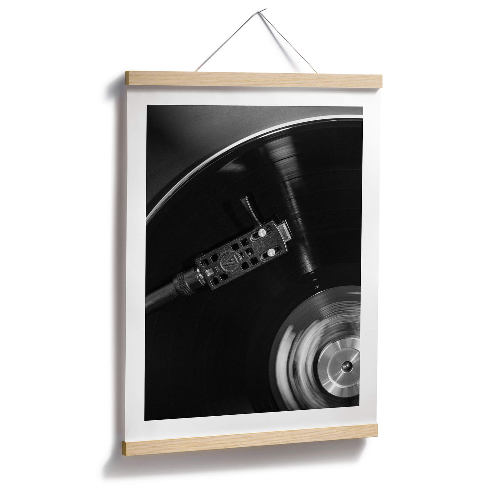 Poster 1X Disque Vinyle Studio | wall-art.fr