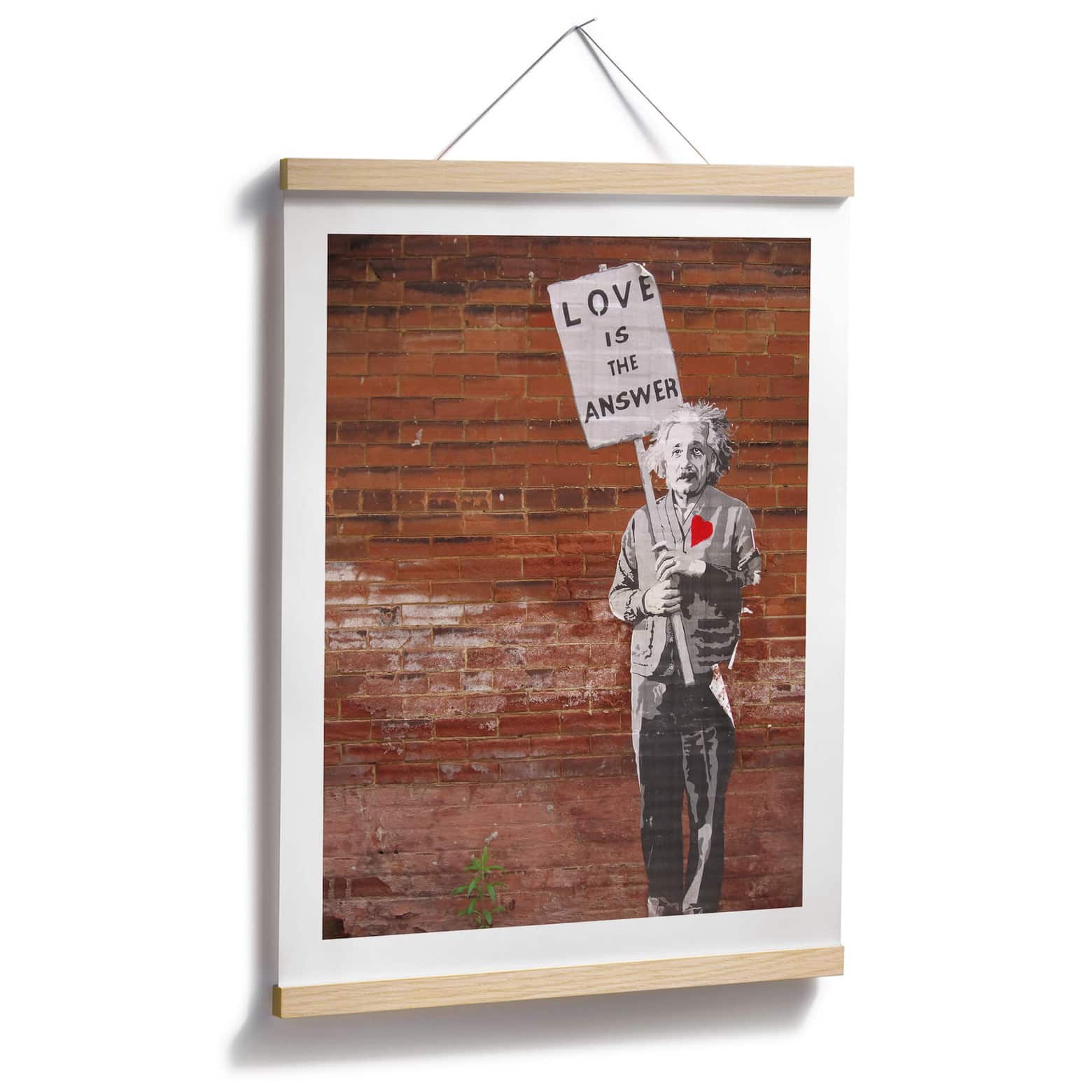 Poster Banksy - Love is the answer | wall-art.de