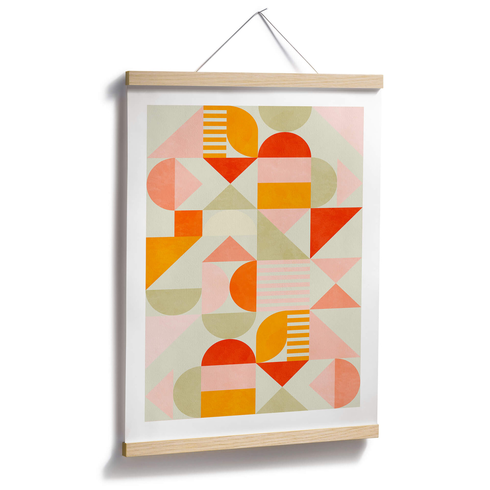 Poster Bré - Bauhaus Fun Pastel | wall-art.fr