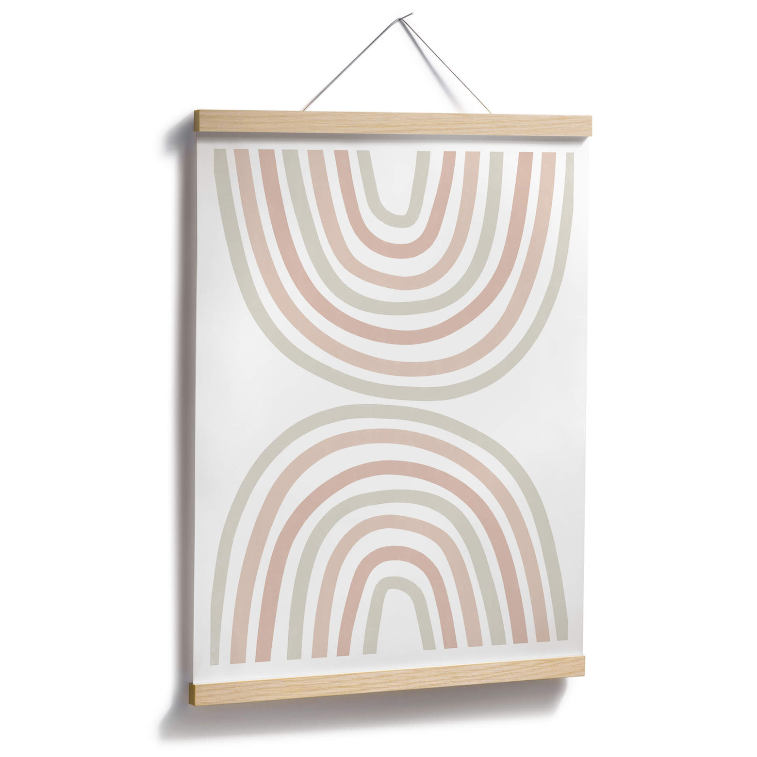 Poster uplusmestudio - Double Rainbow | wall-art.de